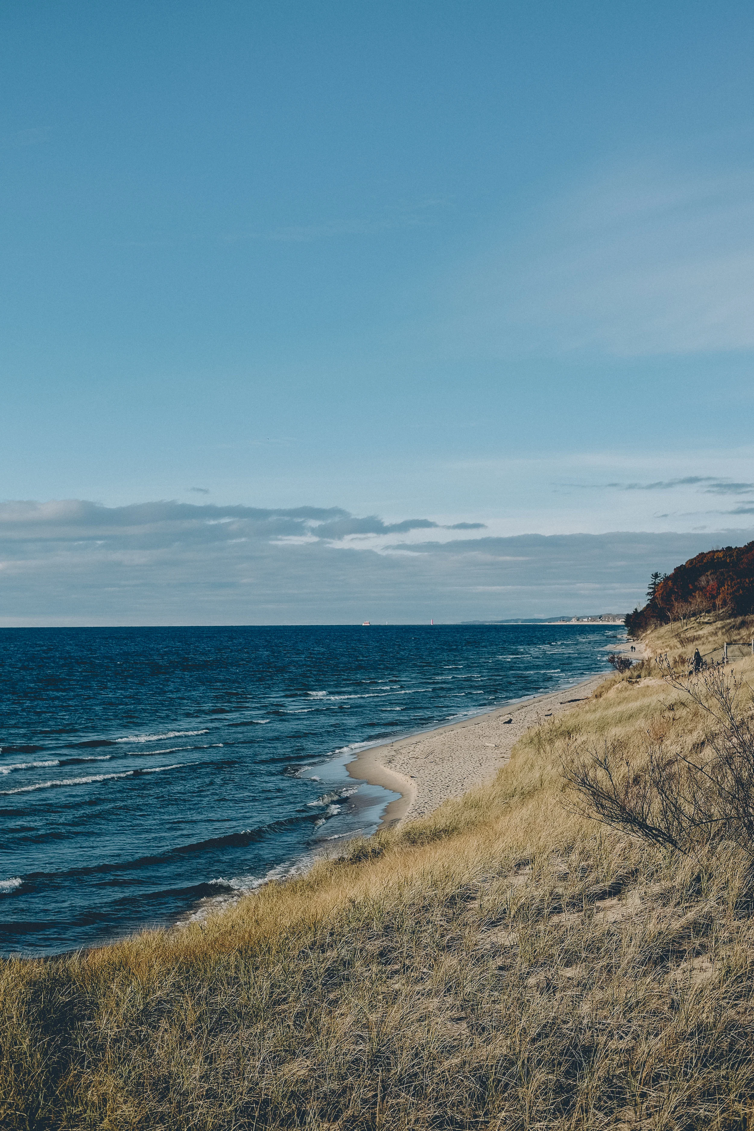 Lake Michigan in the Fall — Maple Alps