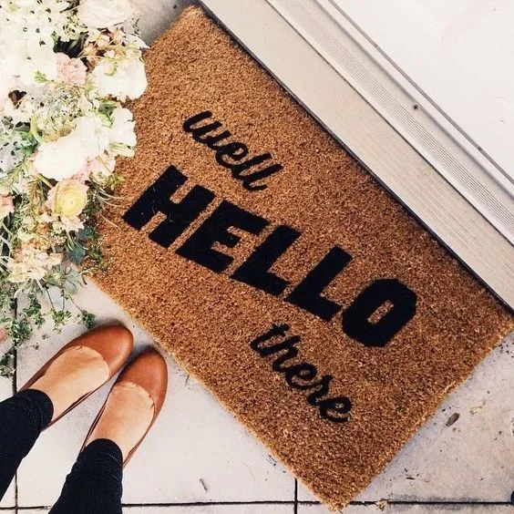 10 Quirky Statement Doormats — Katrina Blair | Interior Design | Small ...
