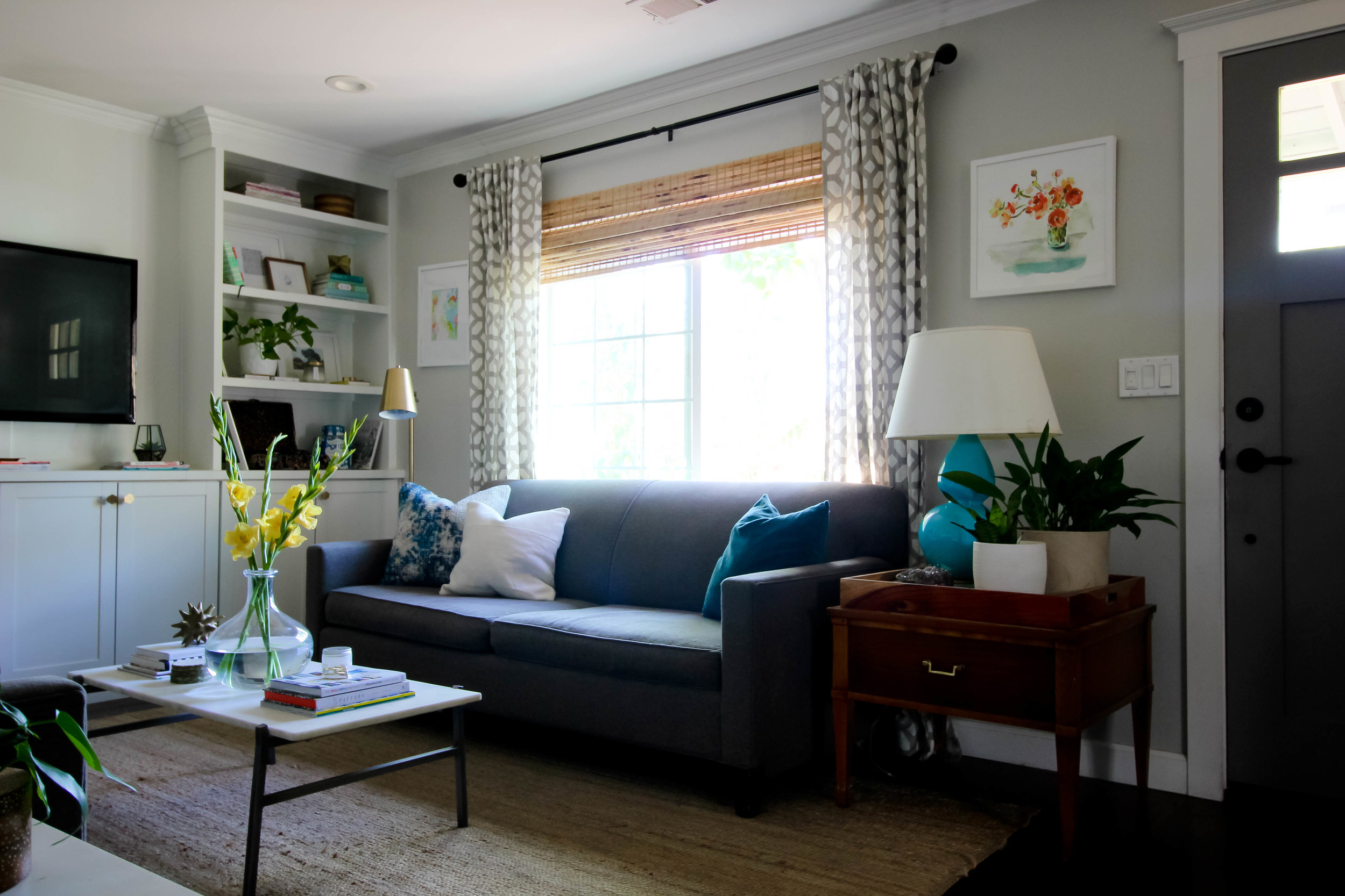 House Tour: My Living Room — Katrina Blair | Interior Design | Small ...