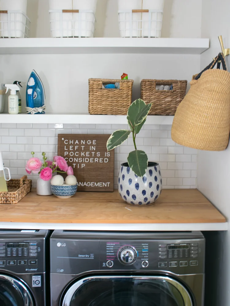 Organizing a Small Laundry Room — Katrina Blair | Interior Design ...