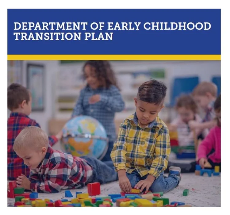 Transition Plan Overview — Early Childhood Leadership Commission