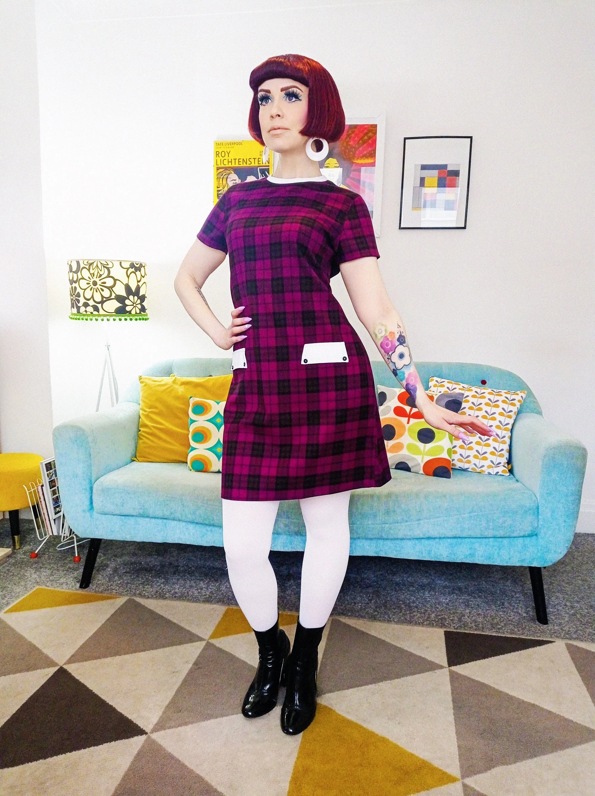 Tartan dress — Love Her Madly