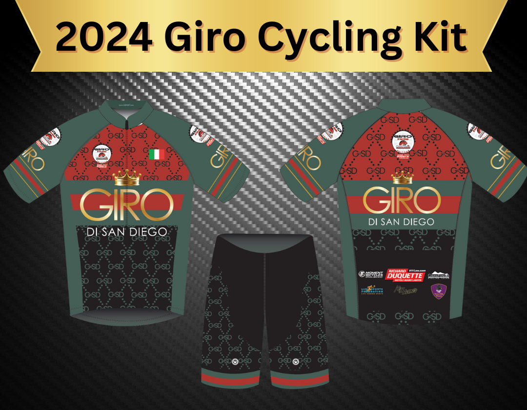 Jersey for the giro bike ride — Giro di San Diego GranFondo