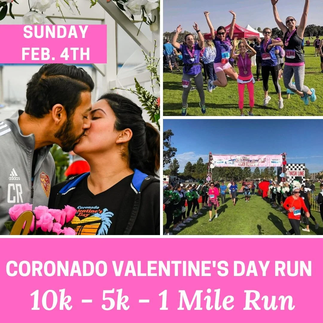 Press Release Coronado Valentine's Day 10K, 5K, and 1 Mile Run ...