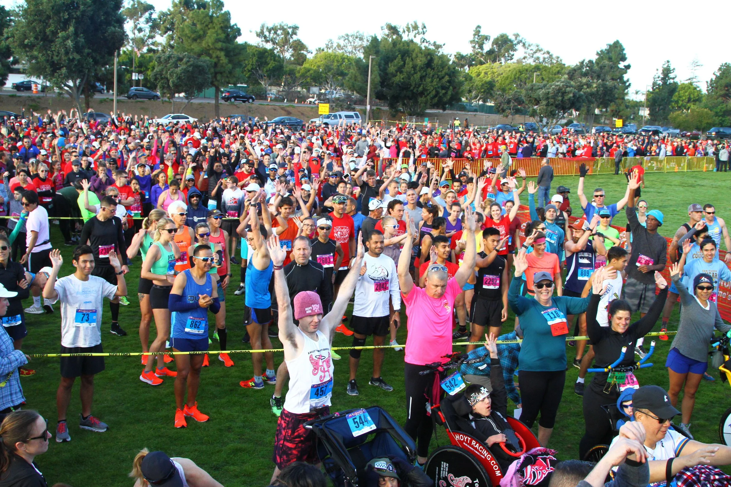 Valentines Day 10K, 5K and 1 mile run - San Diego 5K