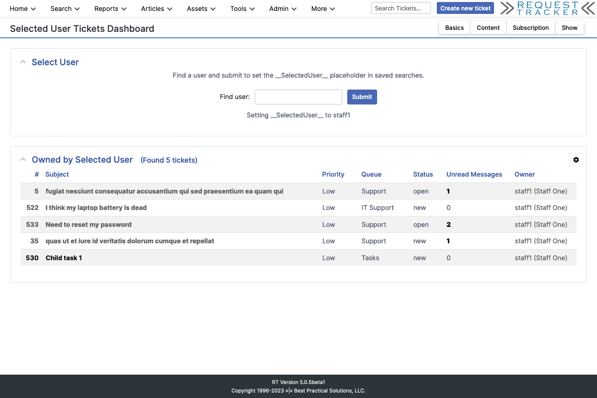 RT 5.0.5 and 4.4.7 Now Available – Request Tracker