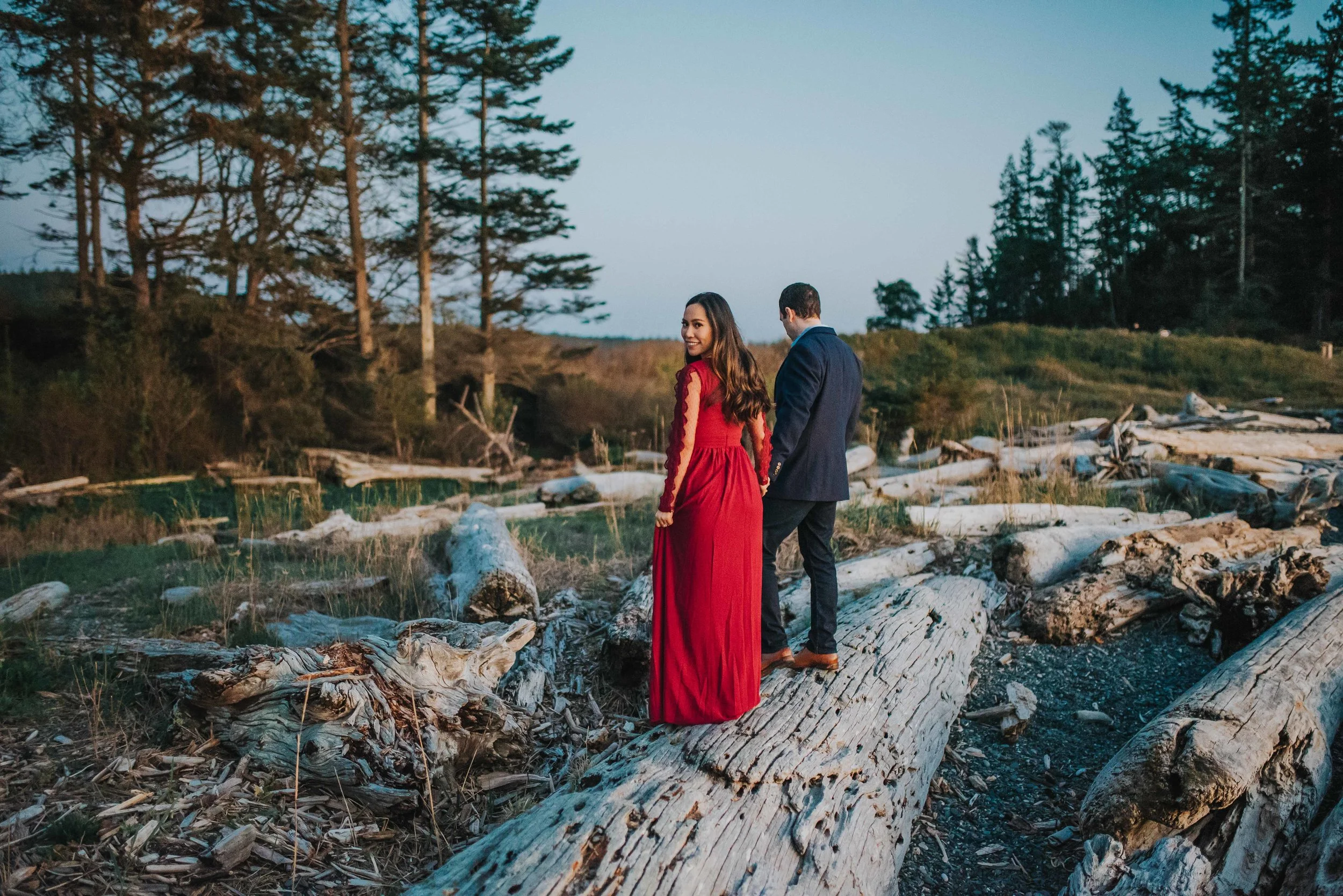 Winnie & Matt | Rosario Beach Engagement | PNW — J Hodges Photography ...