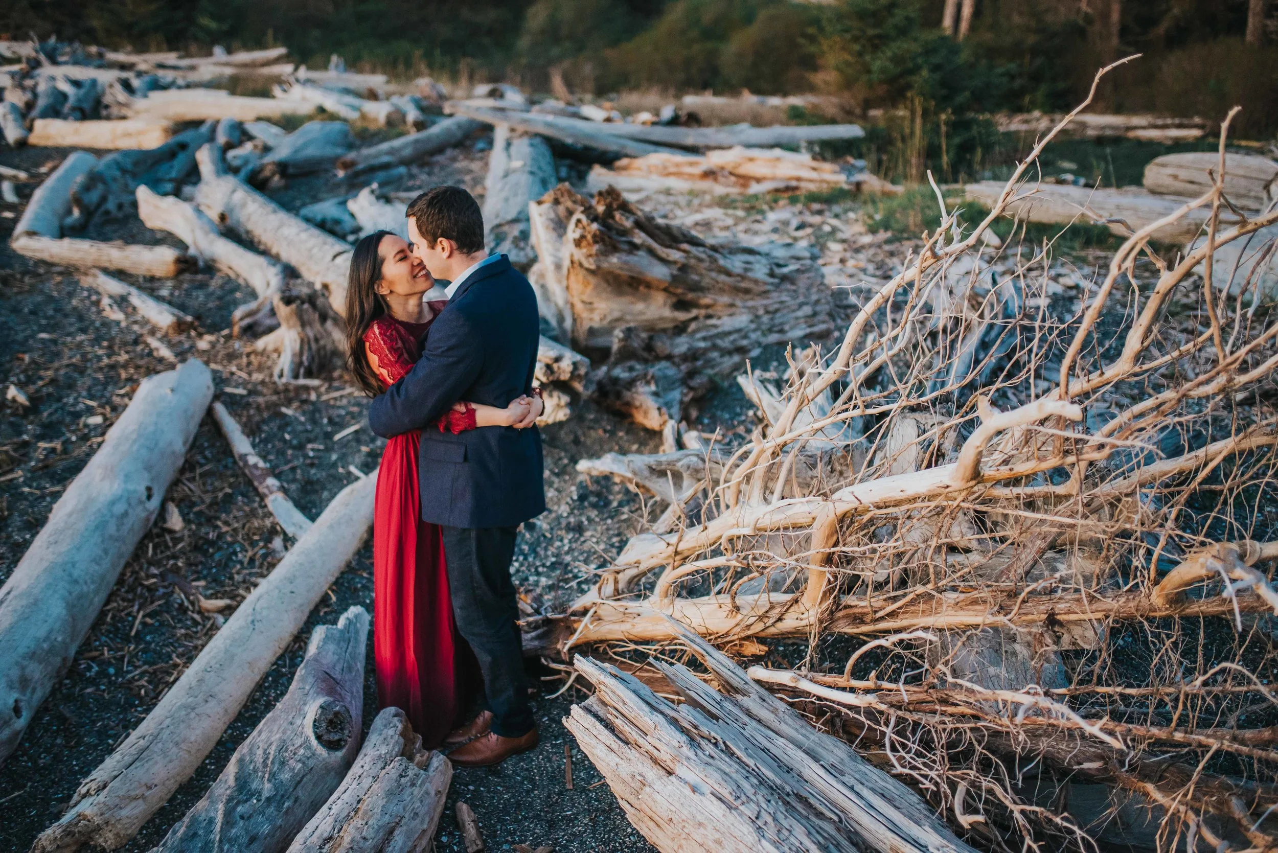 Winnie & Matt | Rosario Beach Engagement | PNW — J Hodges Photography ...