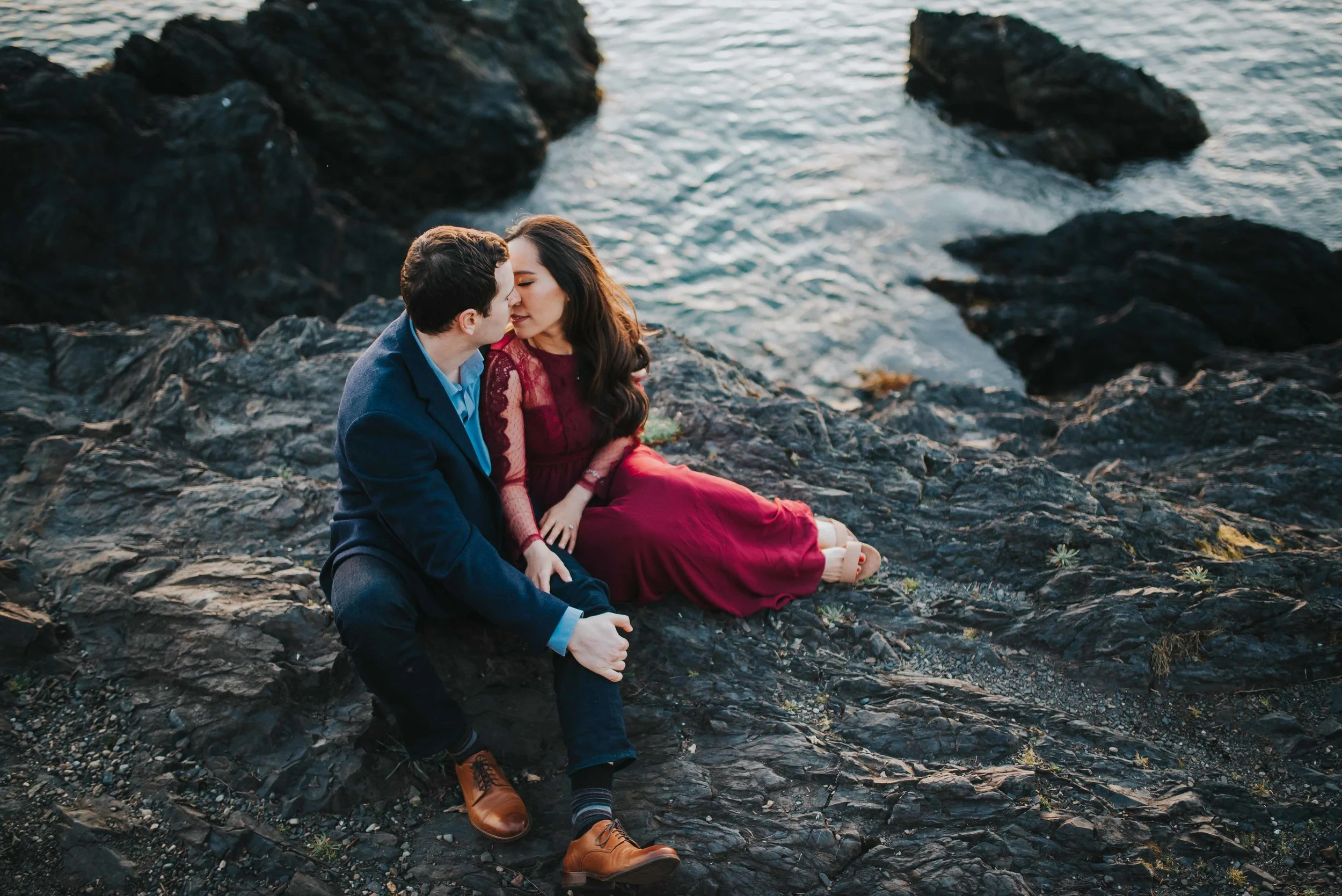 Winnie & Matt | Rosario Beach Engagement | PNW — J Hodges Photography ...