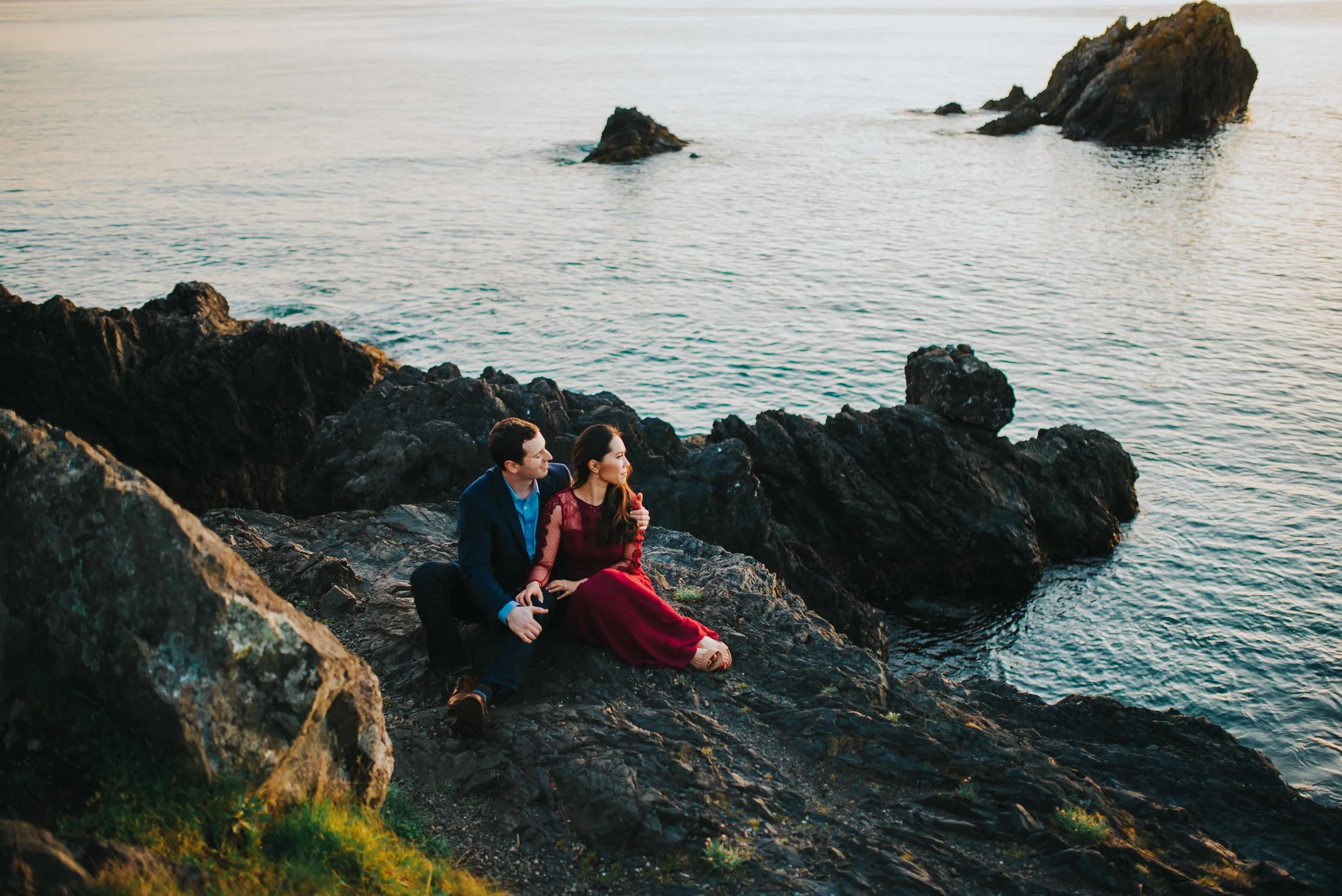 Winnie & Matt | Rosario Beach Engagement | PNW — J Hodges Photography ...