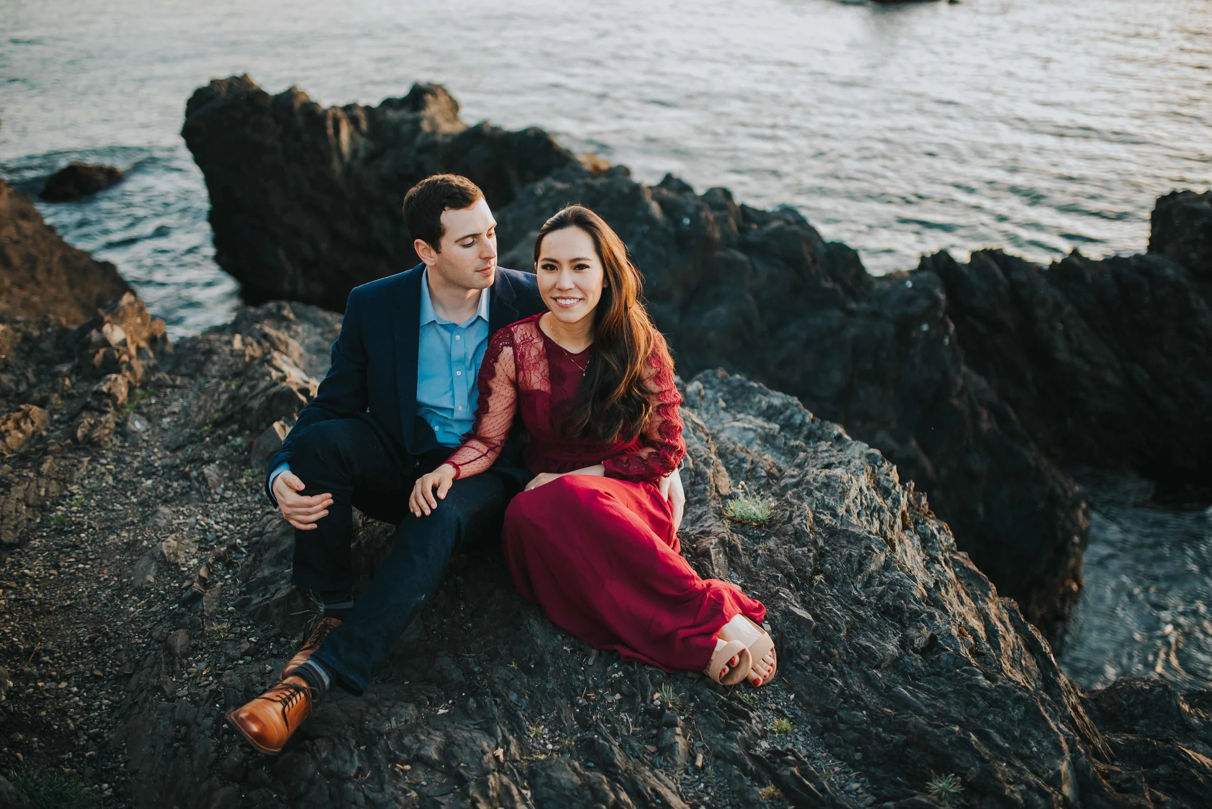 Winnie & Matt | Rosario Beach Engagement | PNW — J Hodges Photography ...