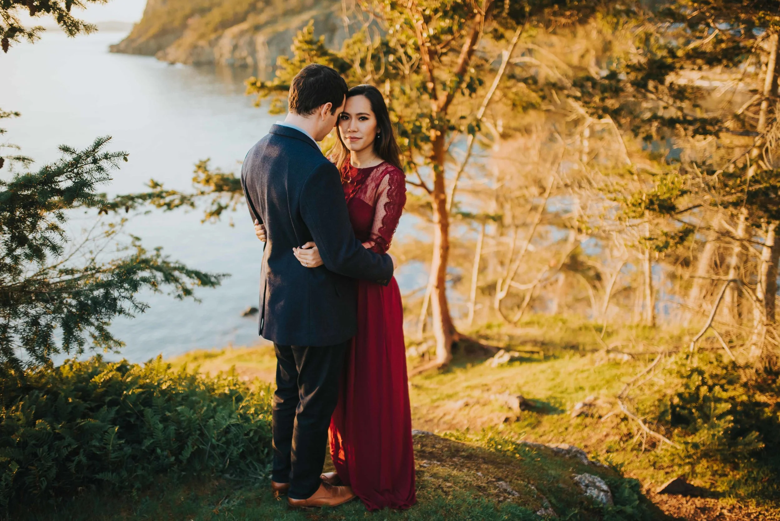 Winnie & Matt | Rosario Beach Engagement | PNW — J Hodges Photography ...