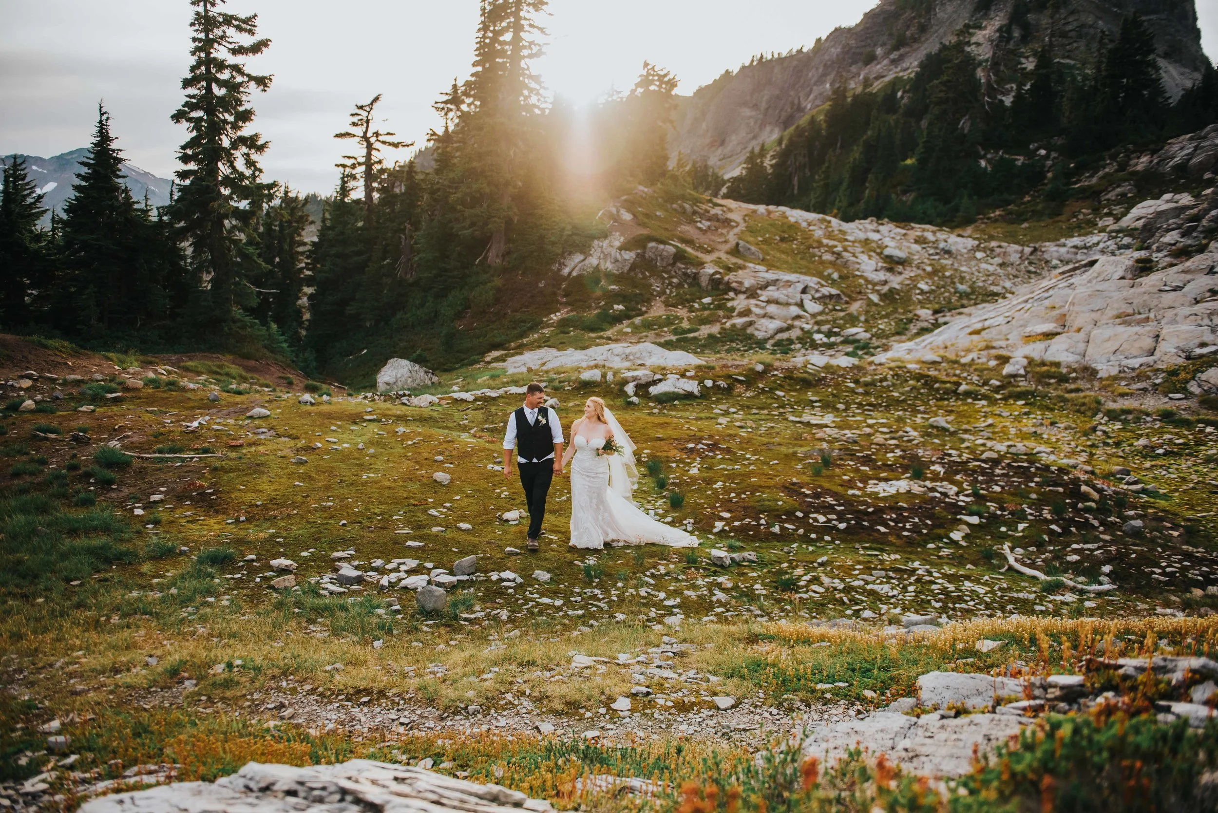 Janel + Coaltyn | Mount Baker Elopement | Artist Point Wedding — J ...