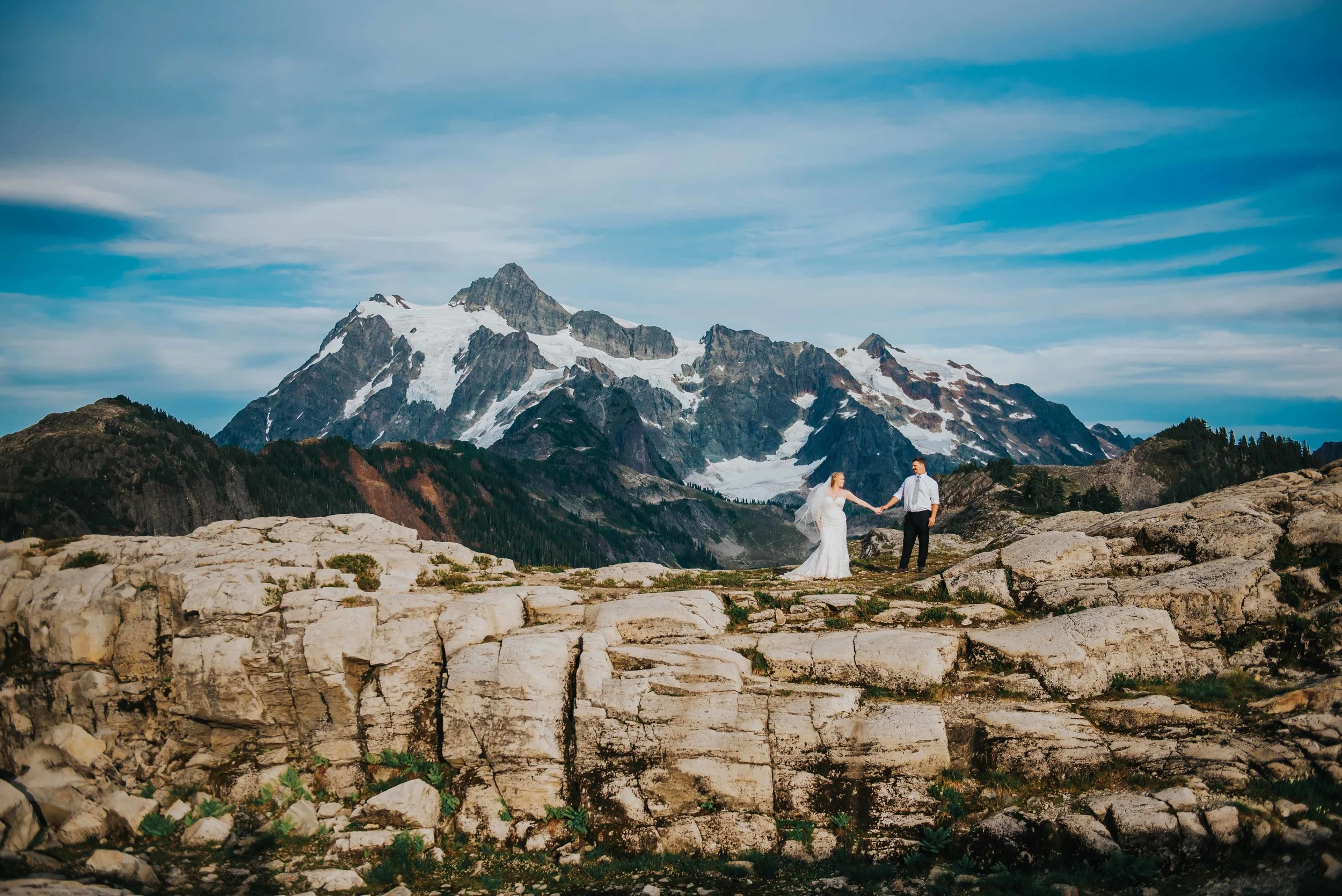 Janel + Coaltyn | Mount Baker Elopement | Artist Point Wedding — J ...
