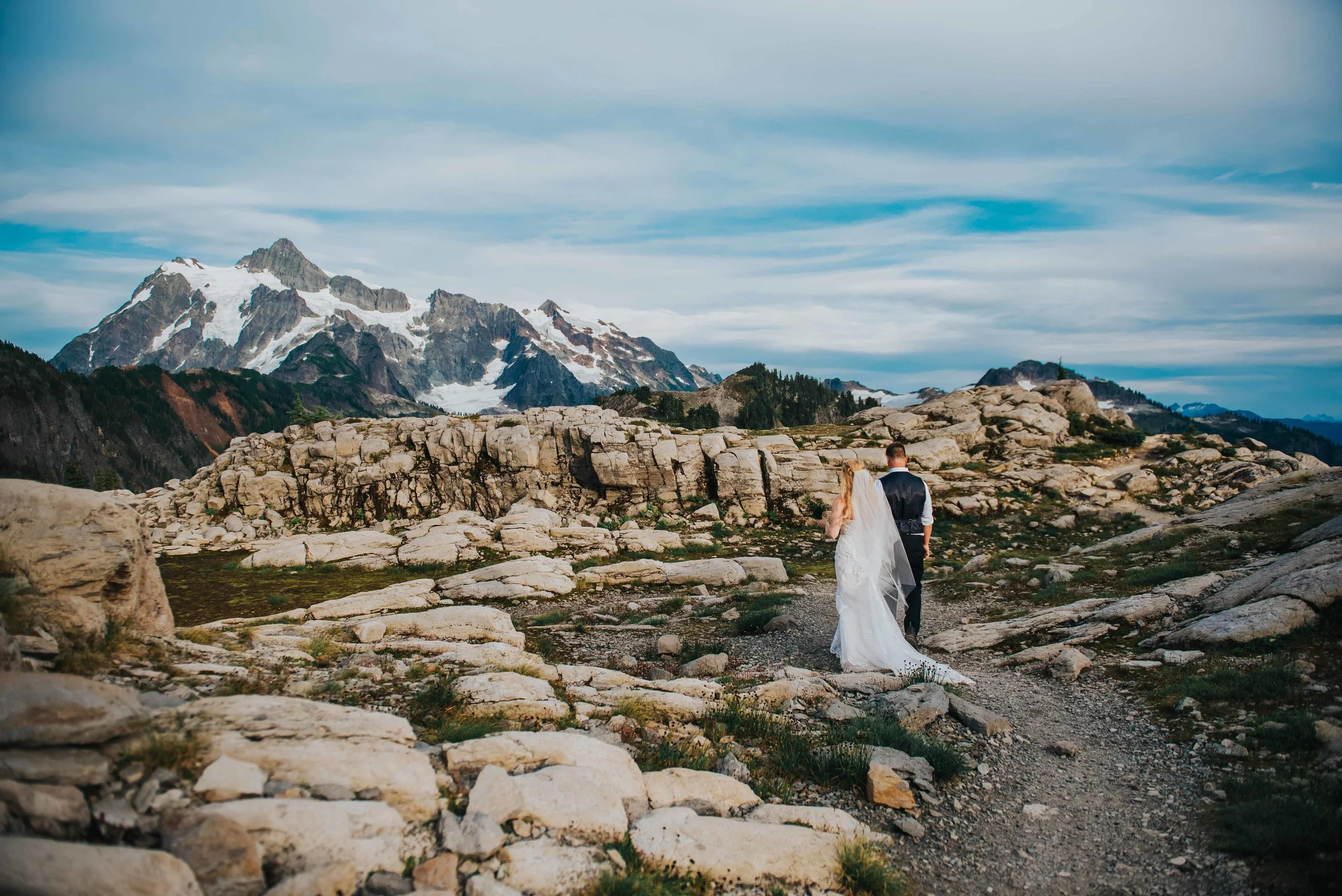 Janel + Coaltyn | Mount Baker Elopement | Artist Point Wedding — J ...