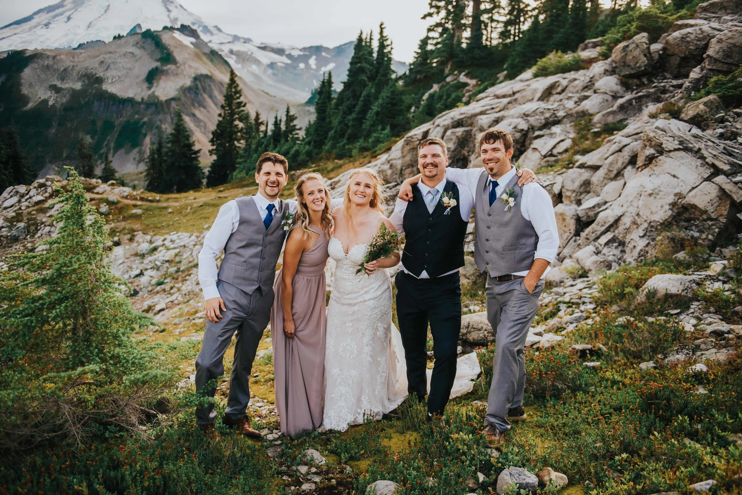 Janel + Coaltyn | Mount Baker Elopement | Artist Point Wedding — J ...