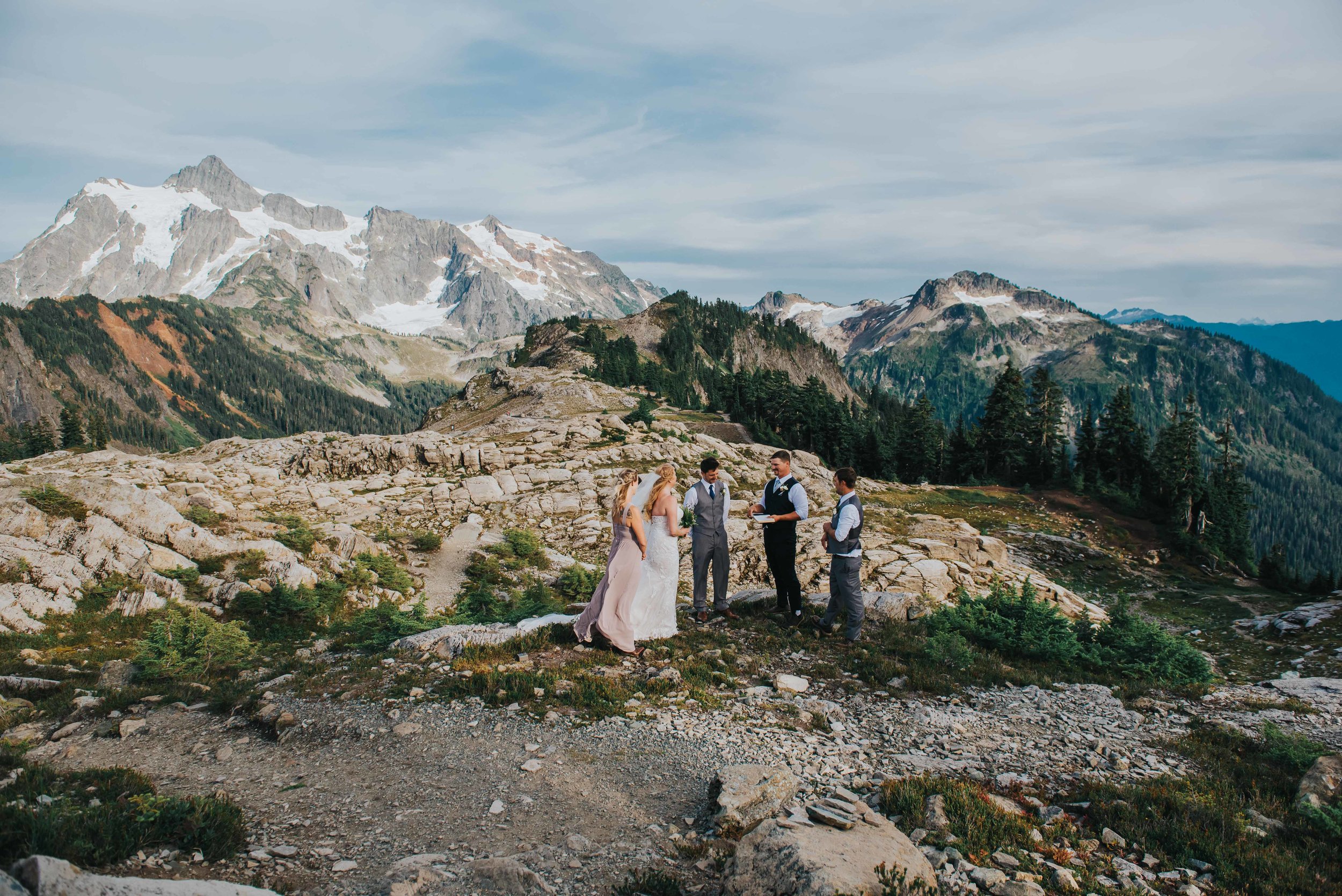 Janel + Coaltyn | Mount Baker Elopement | Artist Point Wedding — J ...