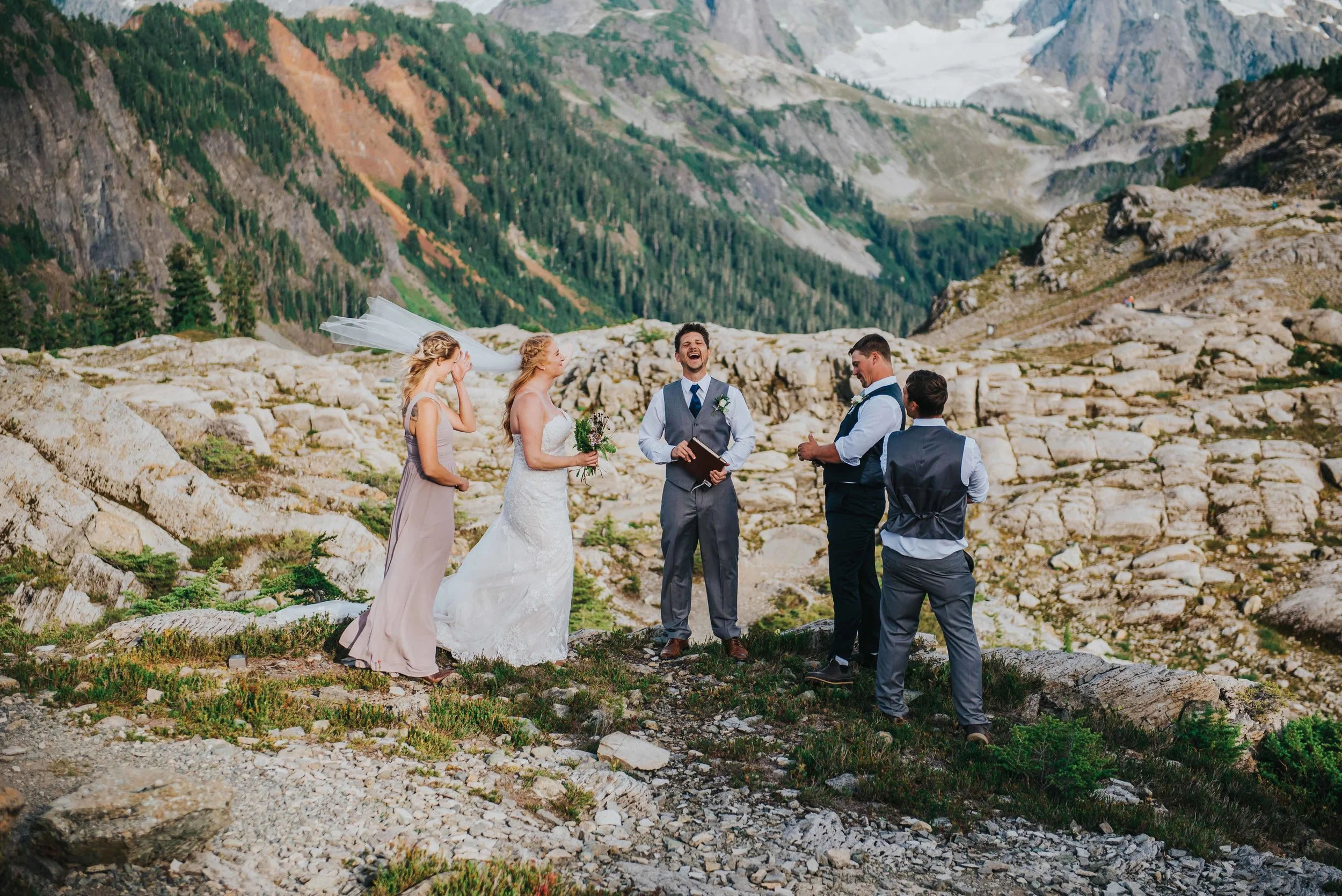 Janel + Coaltyn | Mount Baker Elopement | Artist Point Wedding — J ...