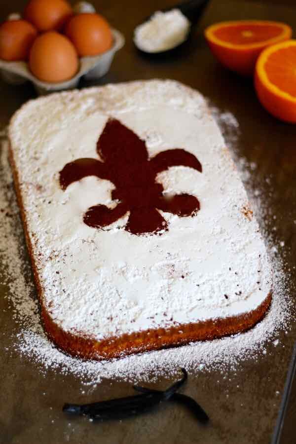 Schiacciata alla Fiorentina- Florentine Carnevale cake — Gaia's Plate