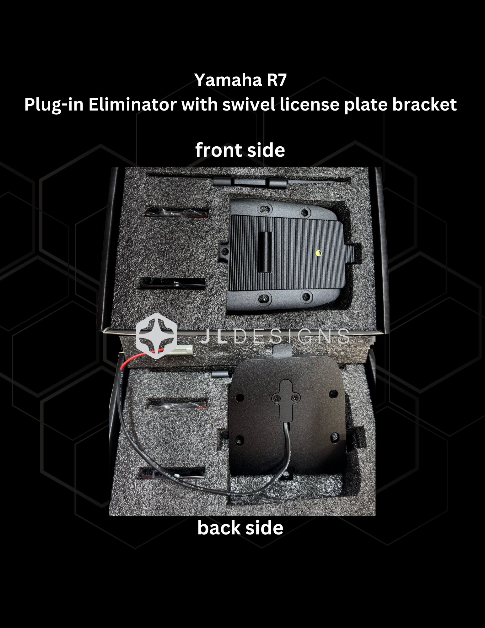 Yamaha R7 License Bracket / Fender Eliminator / Tail tidy (2022-2025 ...