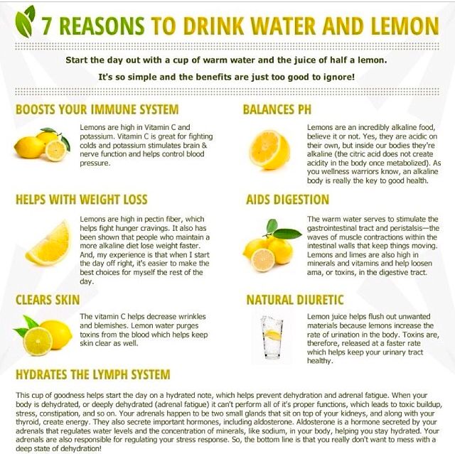 Benefits Of Drinking Lemon Water — Home