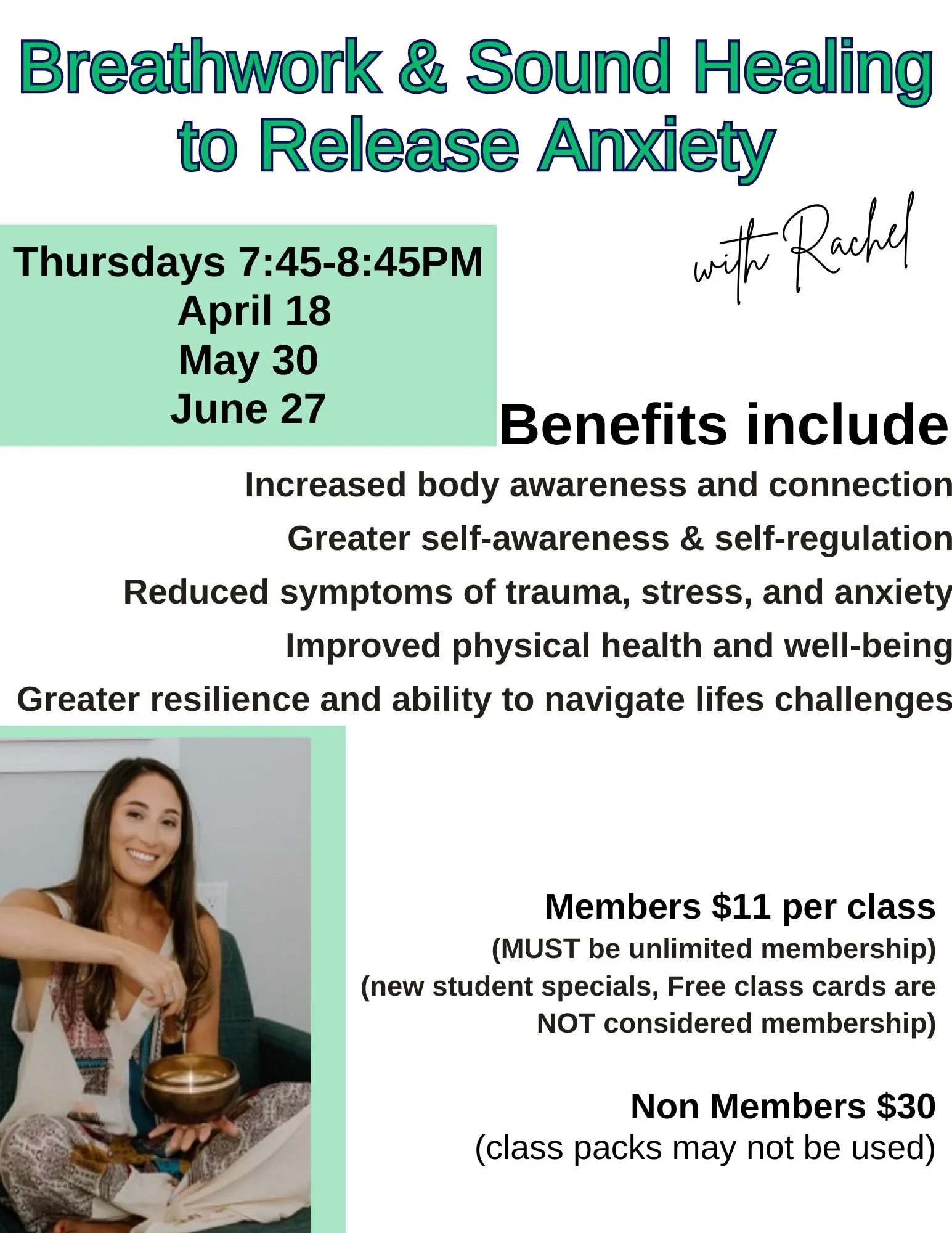 Breathwork & Sound Healing Class — The Yoga Shack