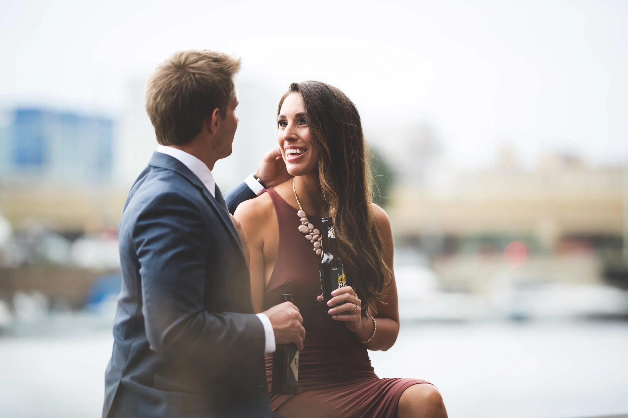 BRIANNE + ALEX I THIRD WARD MILWAUKEE ENGAGEMENT — LICHTER PHOTOGRAPHY