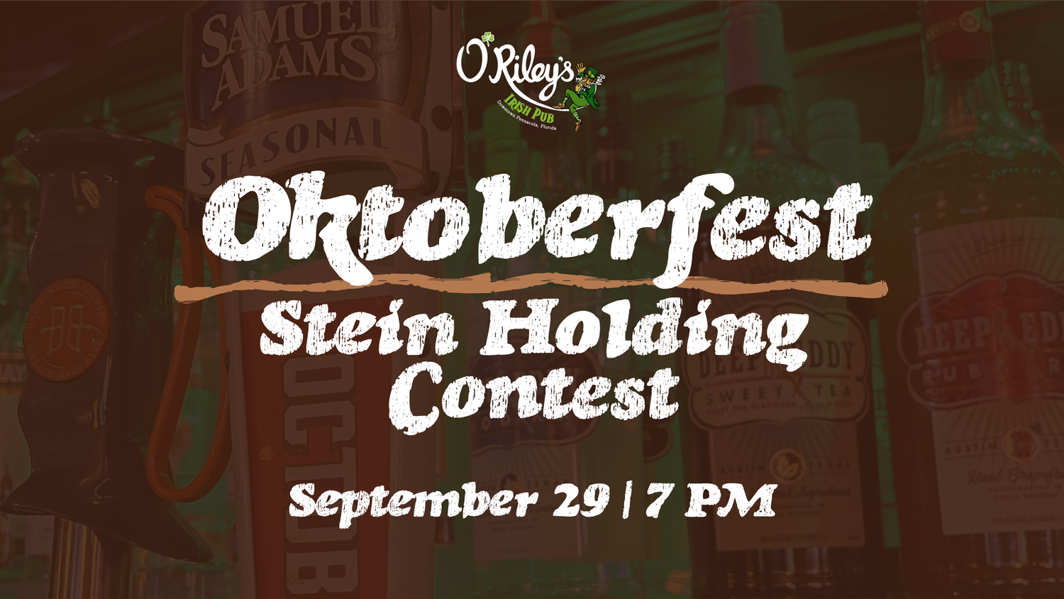 Oktoberfest Stein Holding Competition — O'Riley's Irish Pub