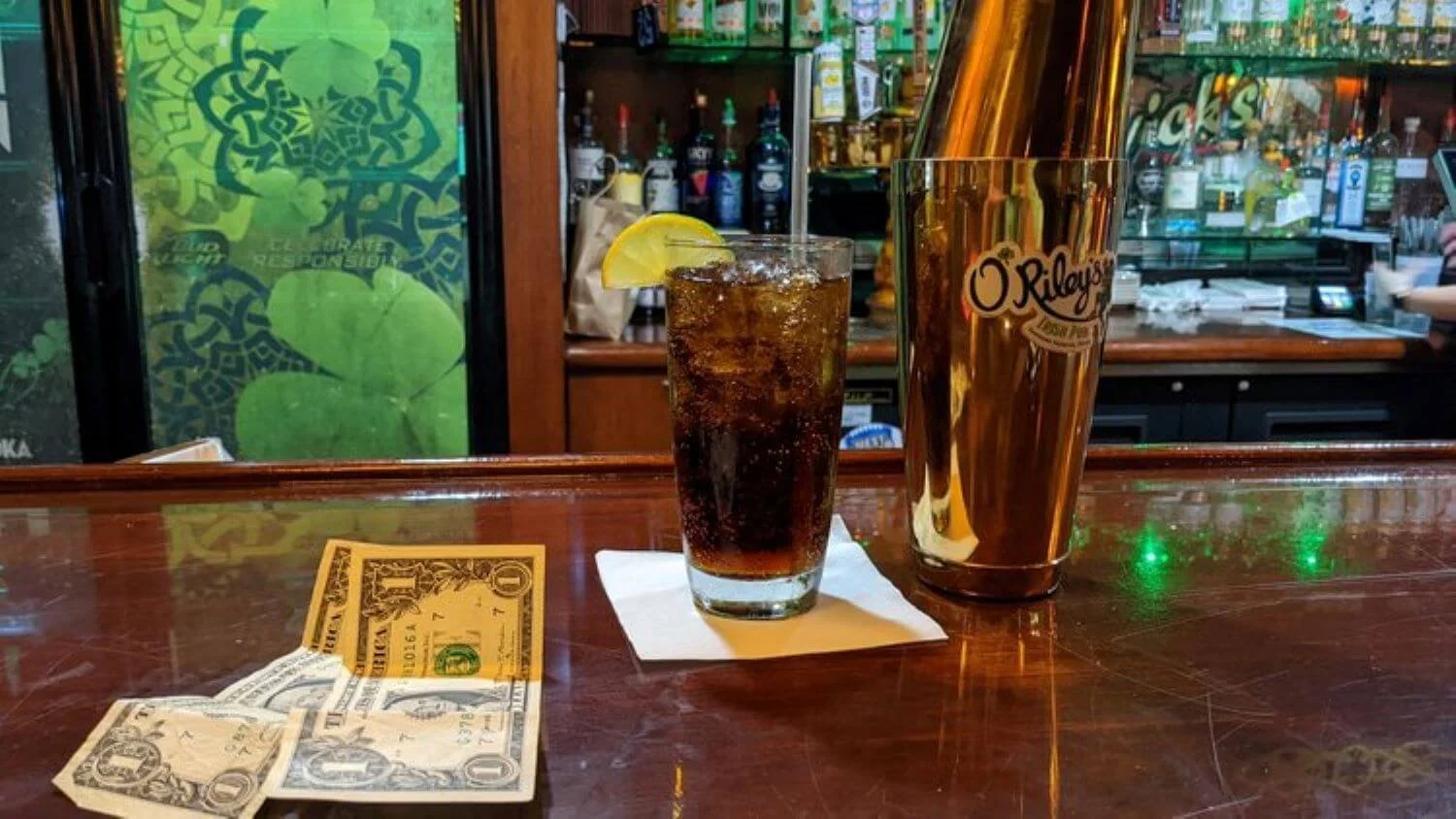 O'Riley's Downtown Calendar — O'Riley's Irish Pub
