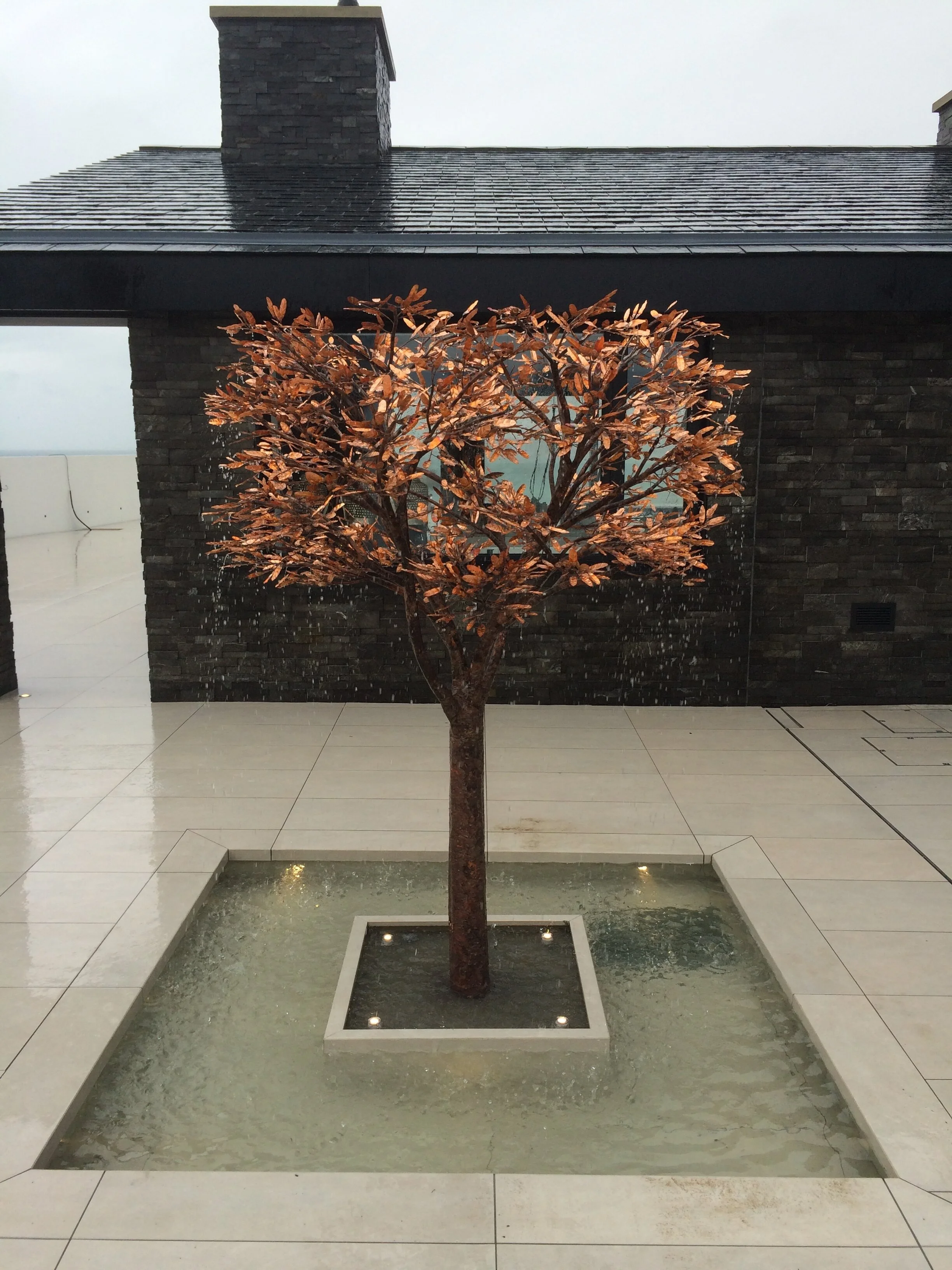 Tree Fountains and unique water features — Malibu Fountains