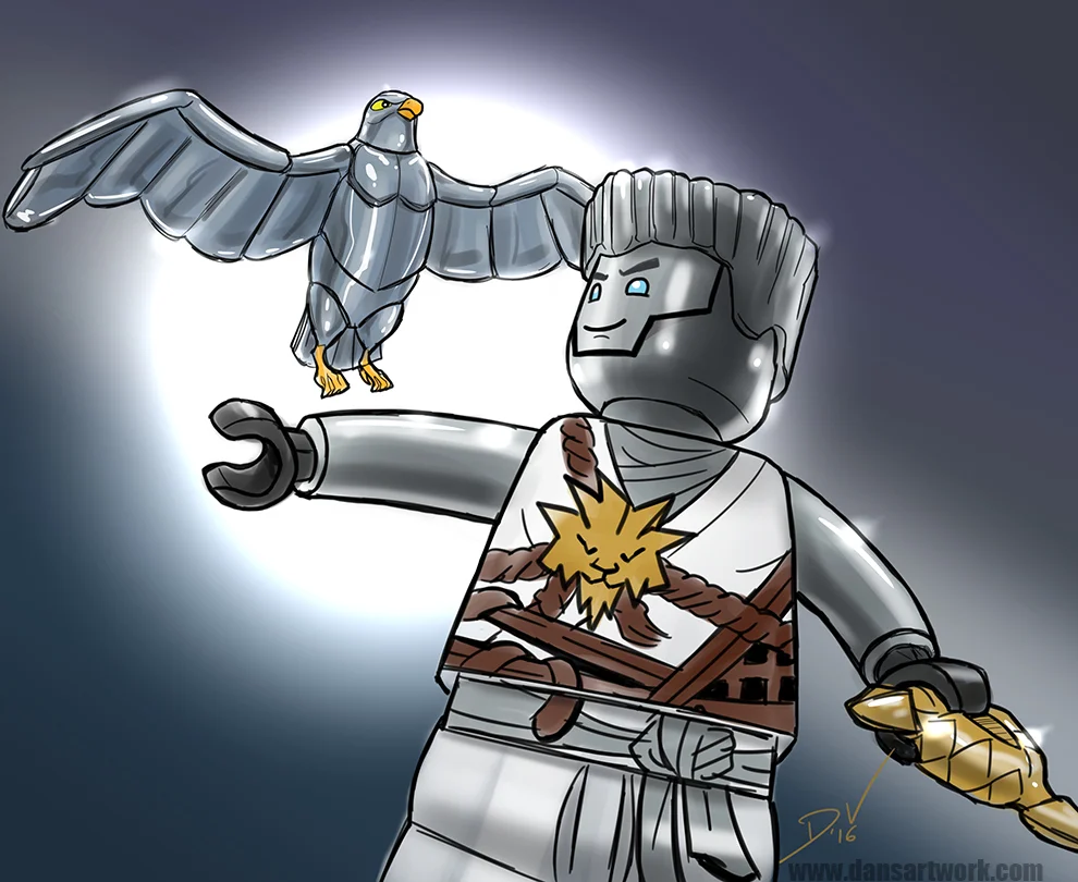 How To Draw Lego Ninjago — The Art of Dan Veesenmeyer