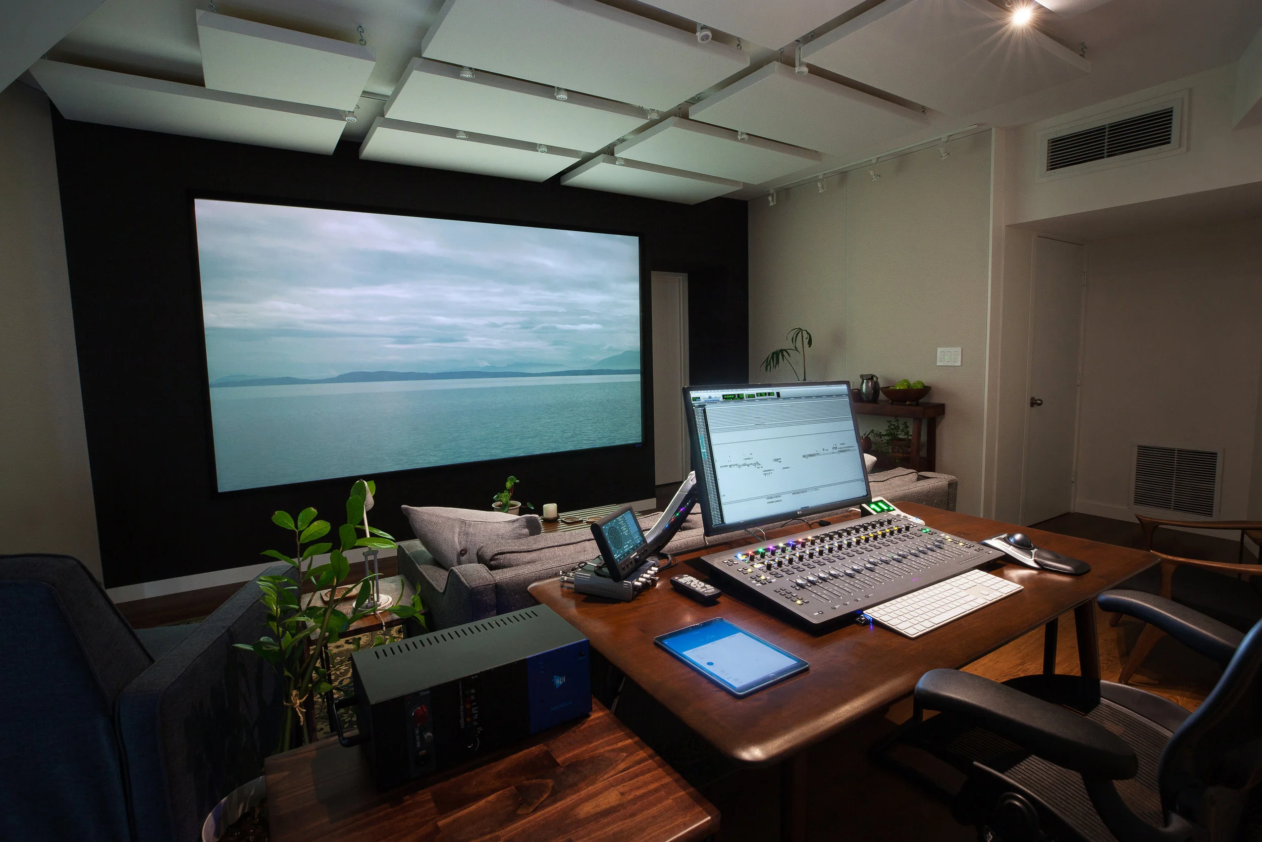 Sound Editing Room