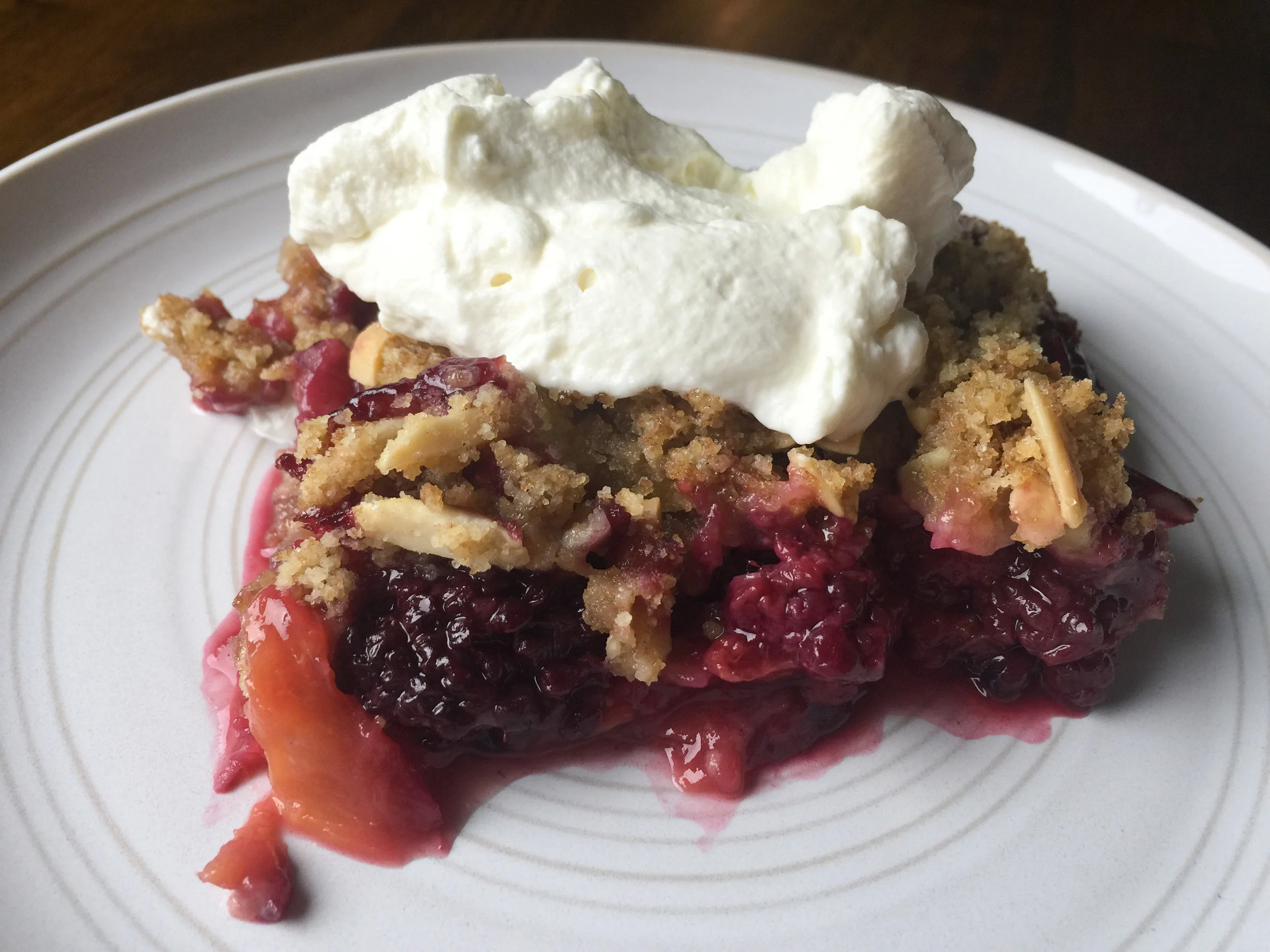 Berry and Peach Crisp Recipe — Cooks Without Borders