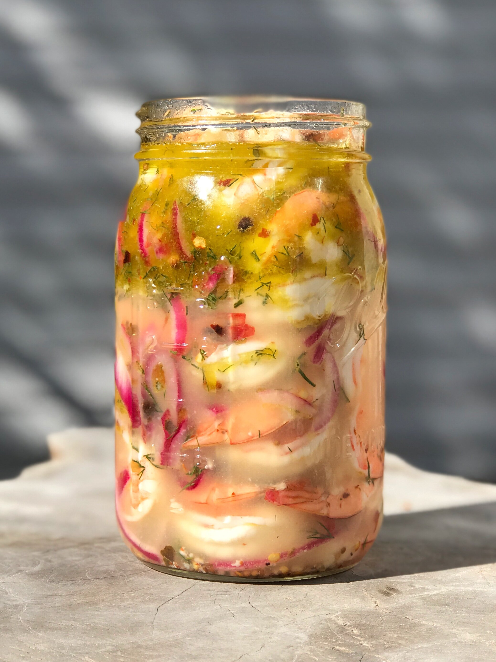 Jubilee's Pickled Shrimp — Cooks Without Borders