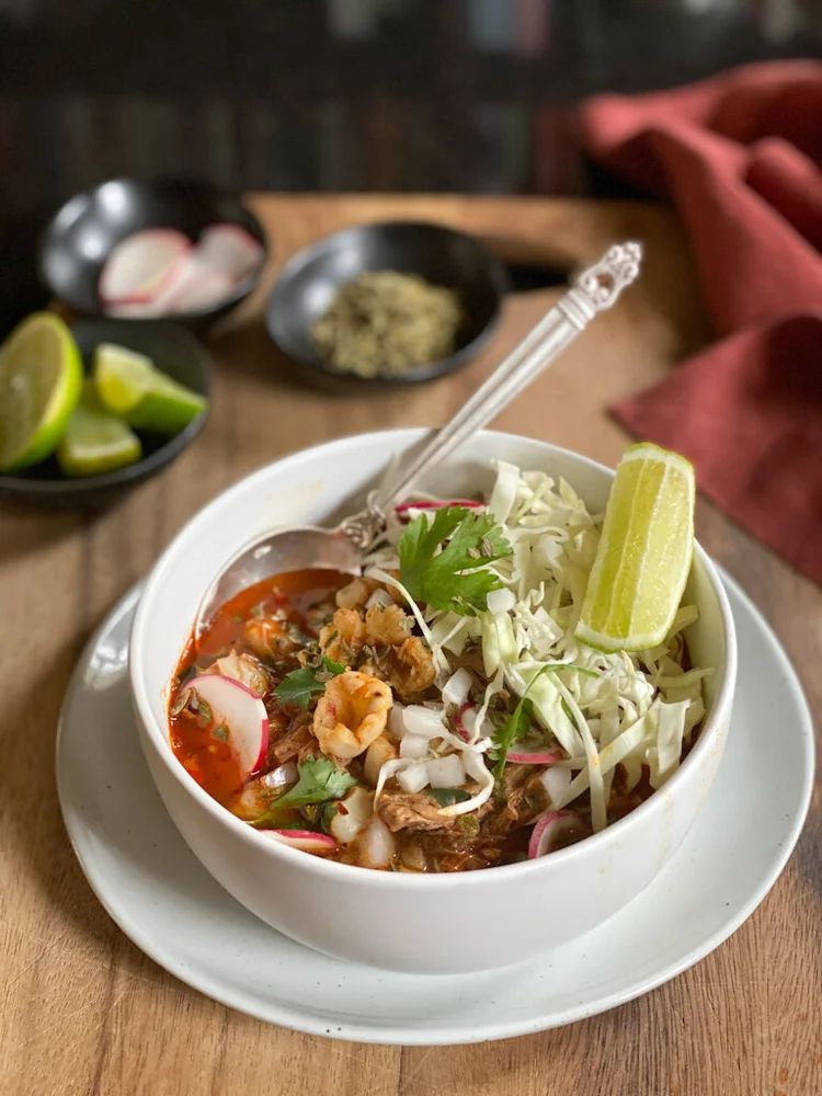 Heirloom Maiz Pozole Rojo — Cooks Without Borders