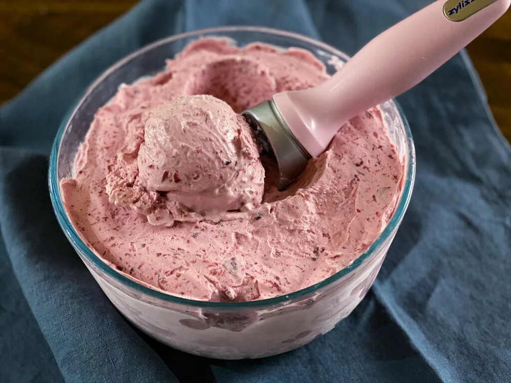 Capture the exuberant flavor of Bing cherry in a glorious ice cream ...