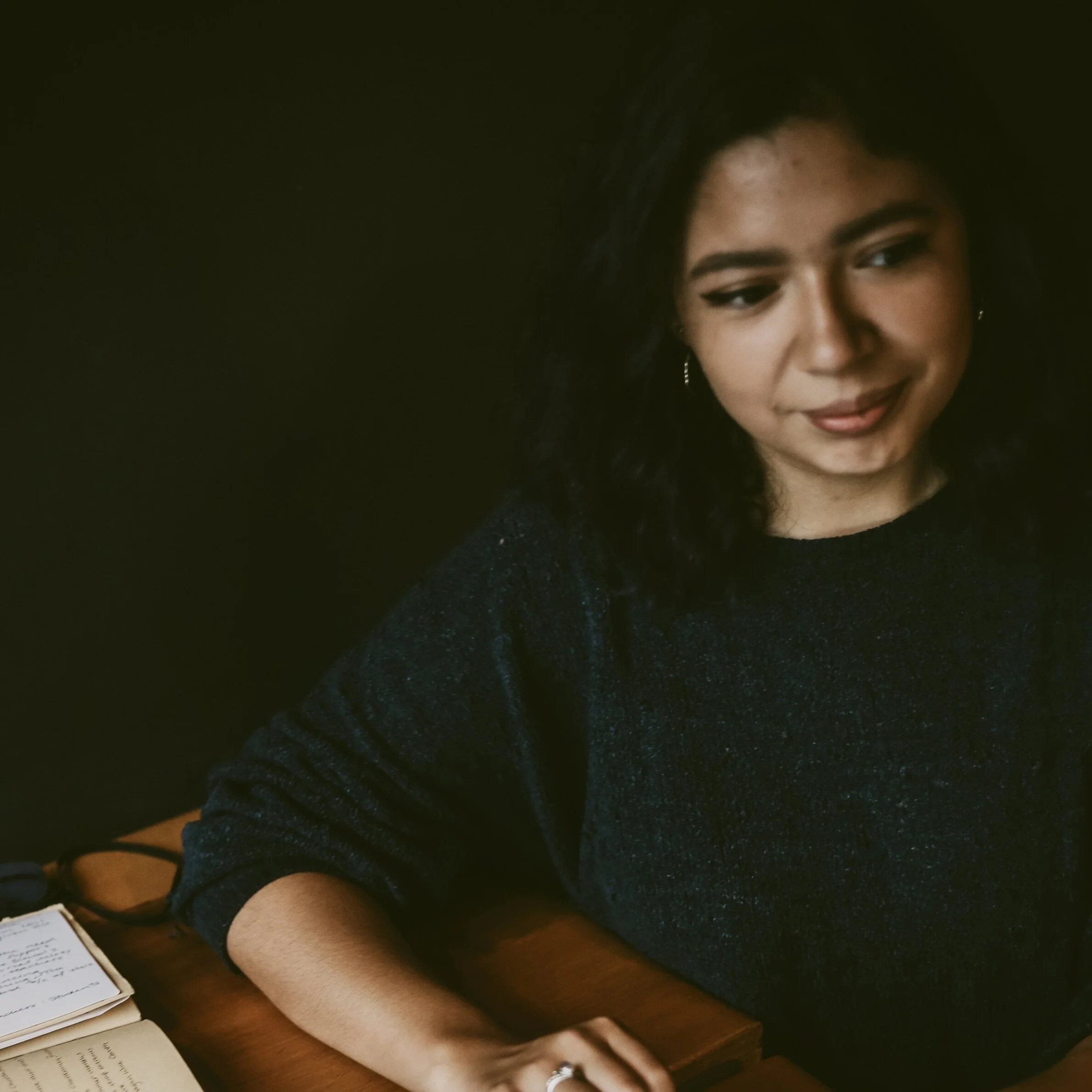 about — Cristina Calderon