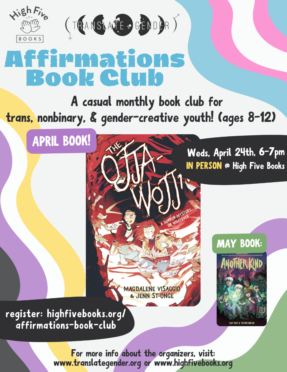 Affirmations Book Clubs — Translate Gender