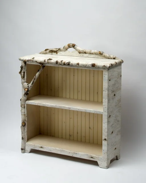 Birch Bark Bluff Bookshelf - Half Shelf — Alchemy Bluff Studios