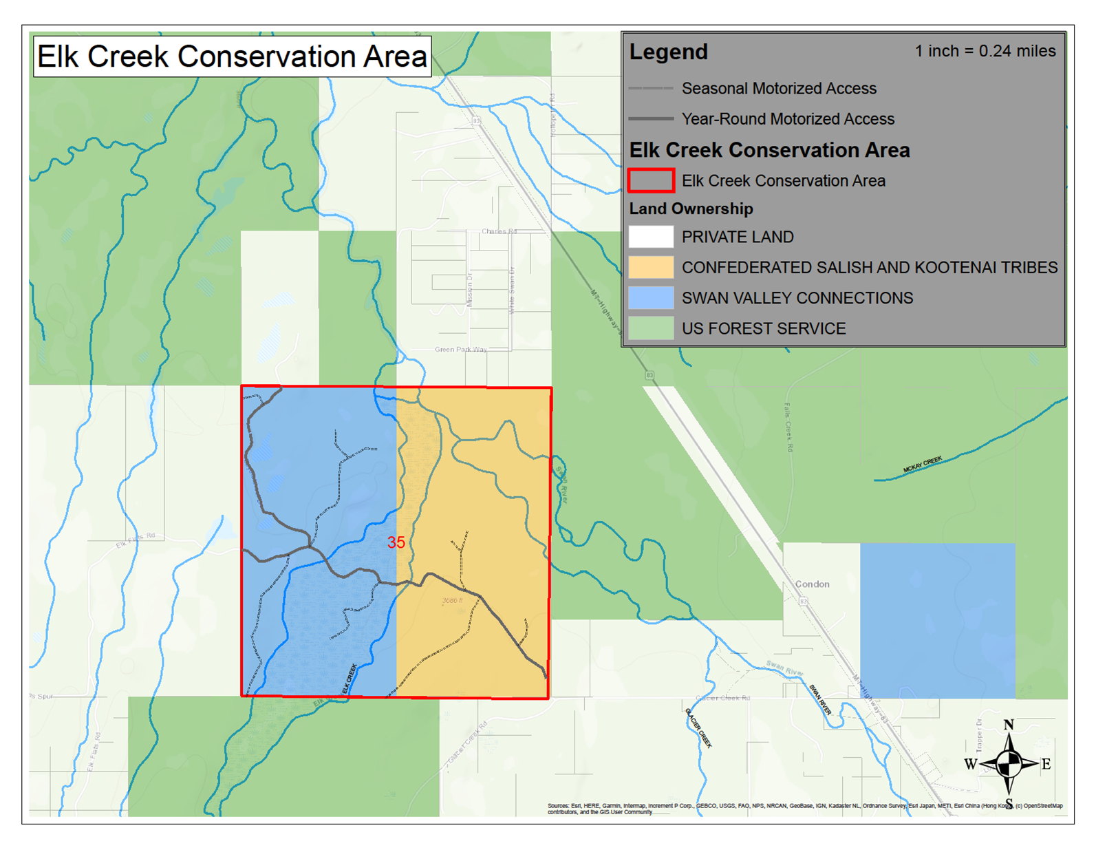Elk Creek Conservation Area — Swan Valley Connections