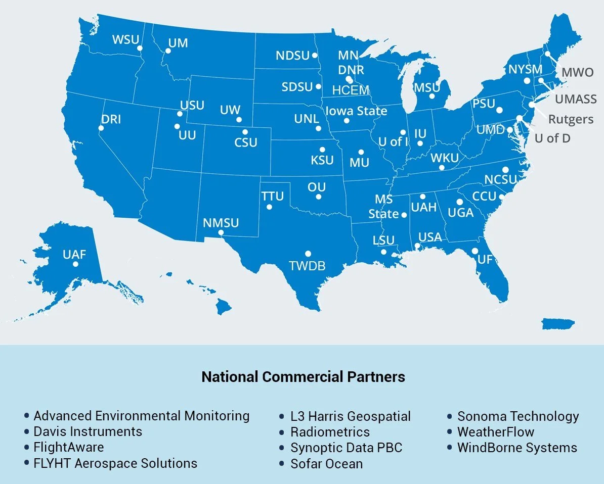 National Mesonet — Synoptic Data