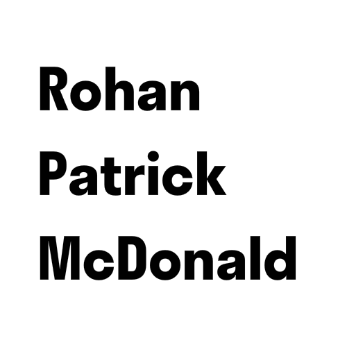 Rohan Patrick McDonald