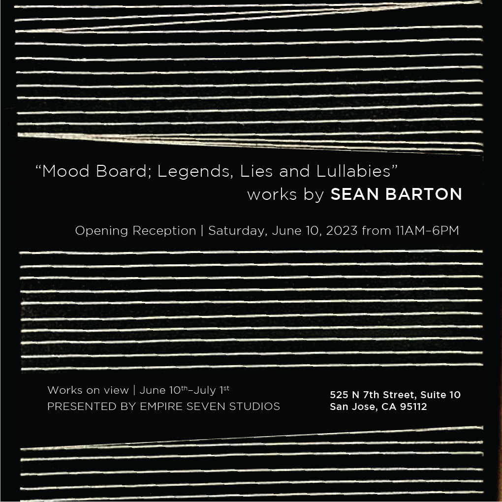 New works by SEAN BARTON — Empire Seven Studios