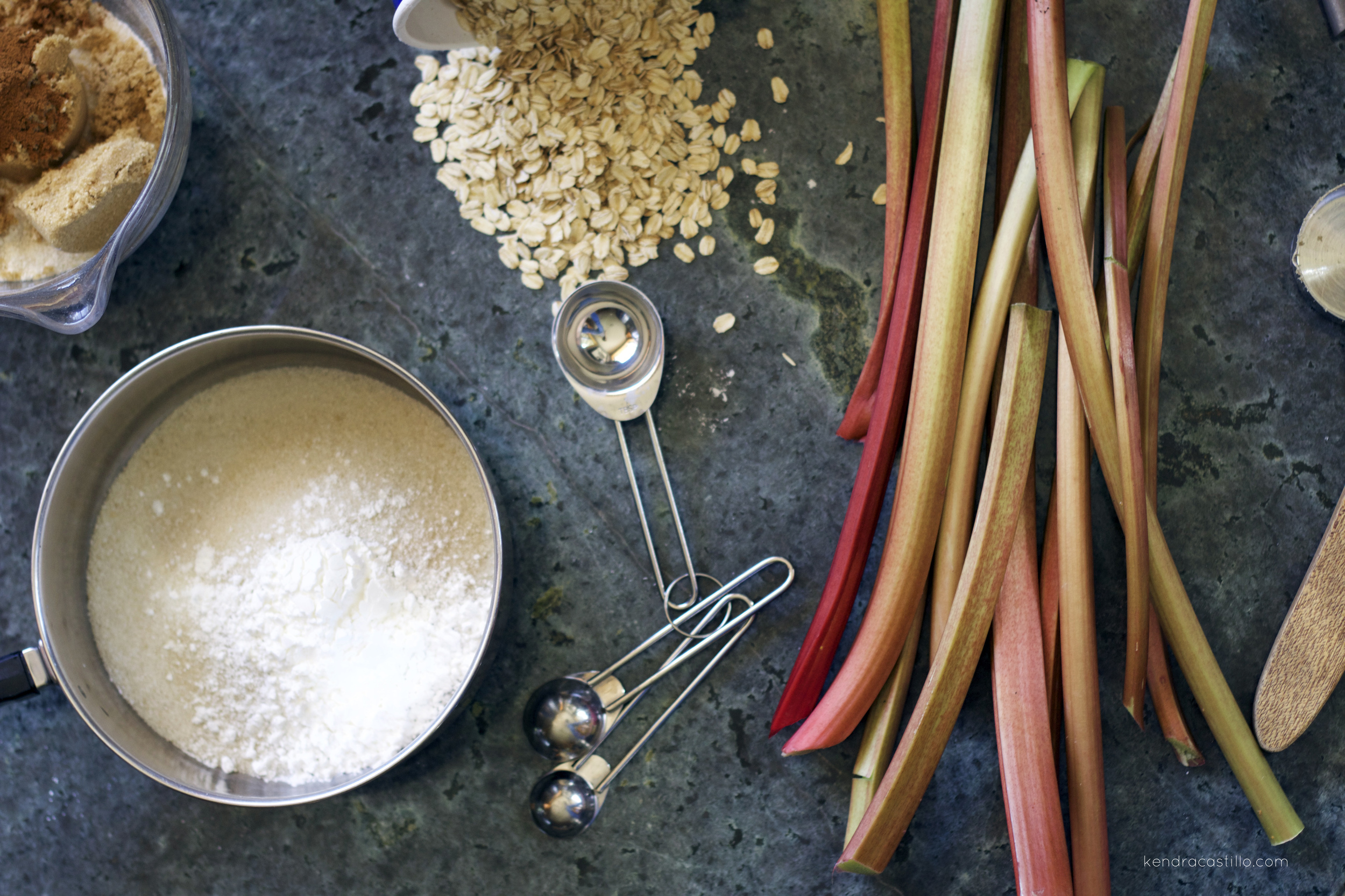 HOMEMADE: RHUBARB CRUNCH RECIPE — Kendra Castillo