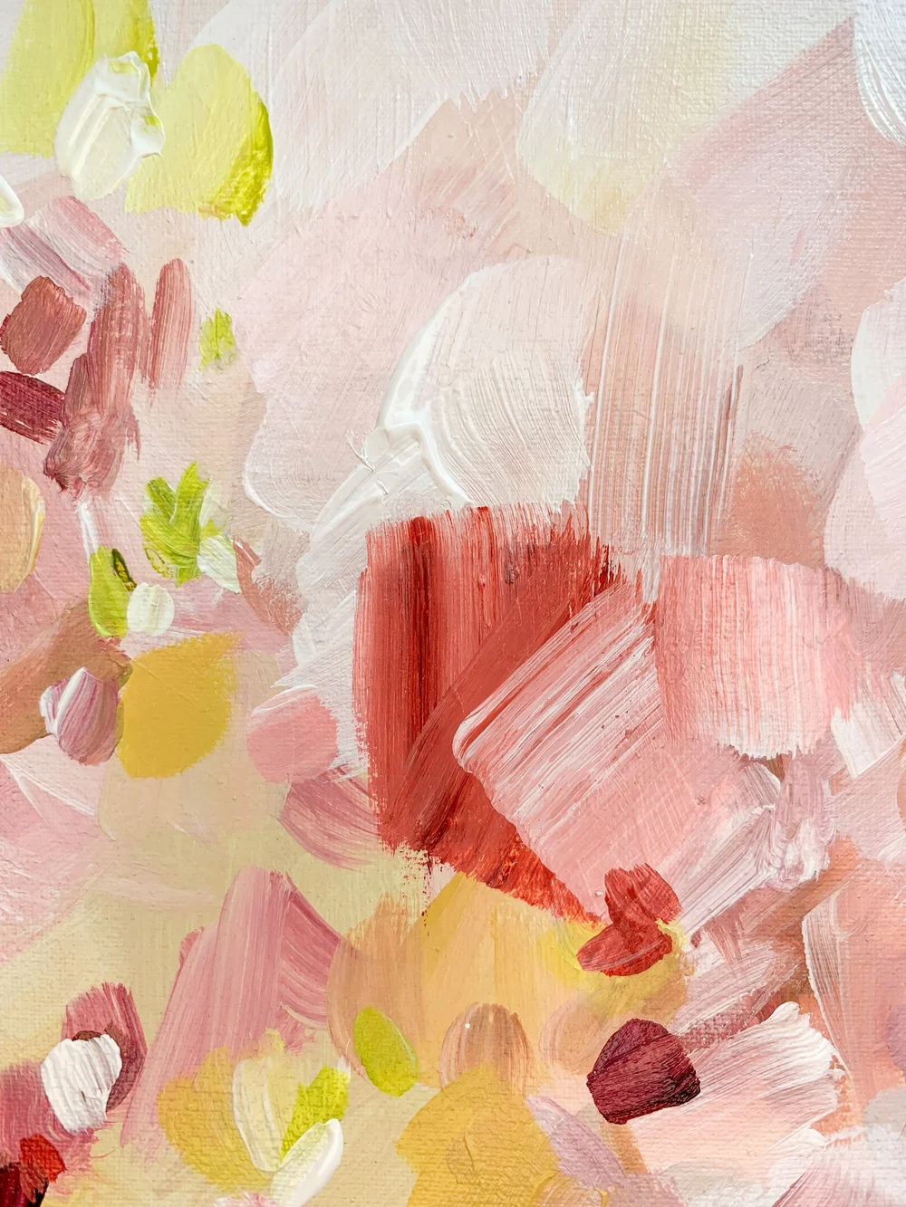 The first painting of 2023 - "Starting Anew" 9x12 abstract painting ...