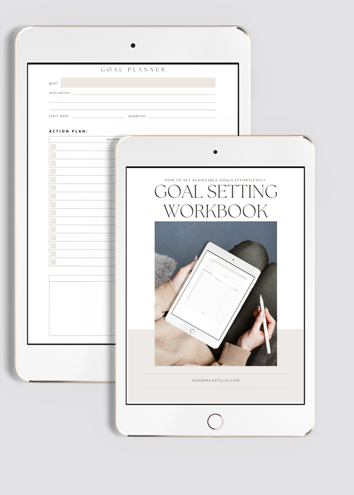 Goal Setting Workbook for Life and Business - FREE download — Kendra ...