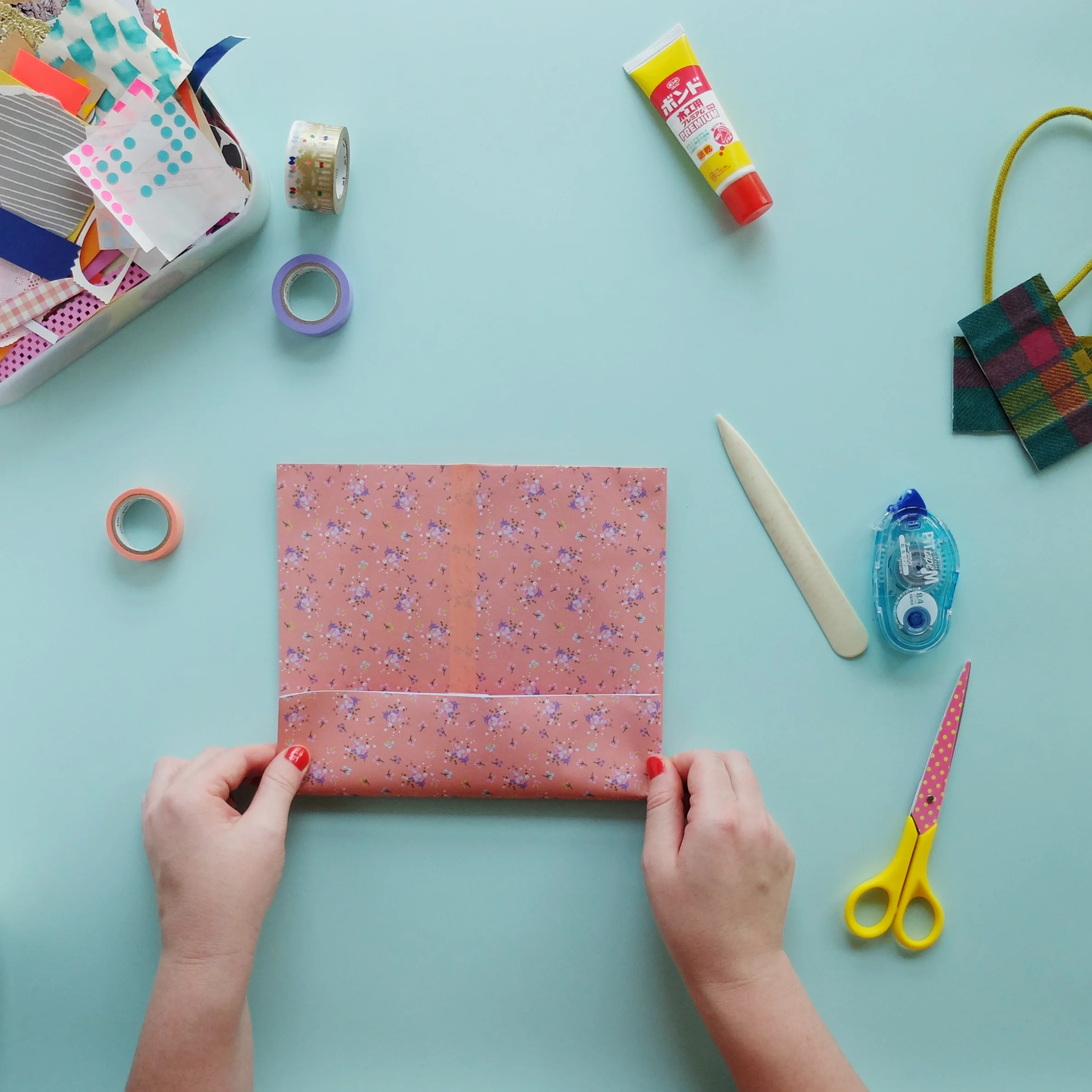 4. Handmade Paper Bag — HELLO SANDWICH
