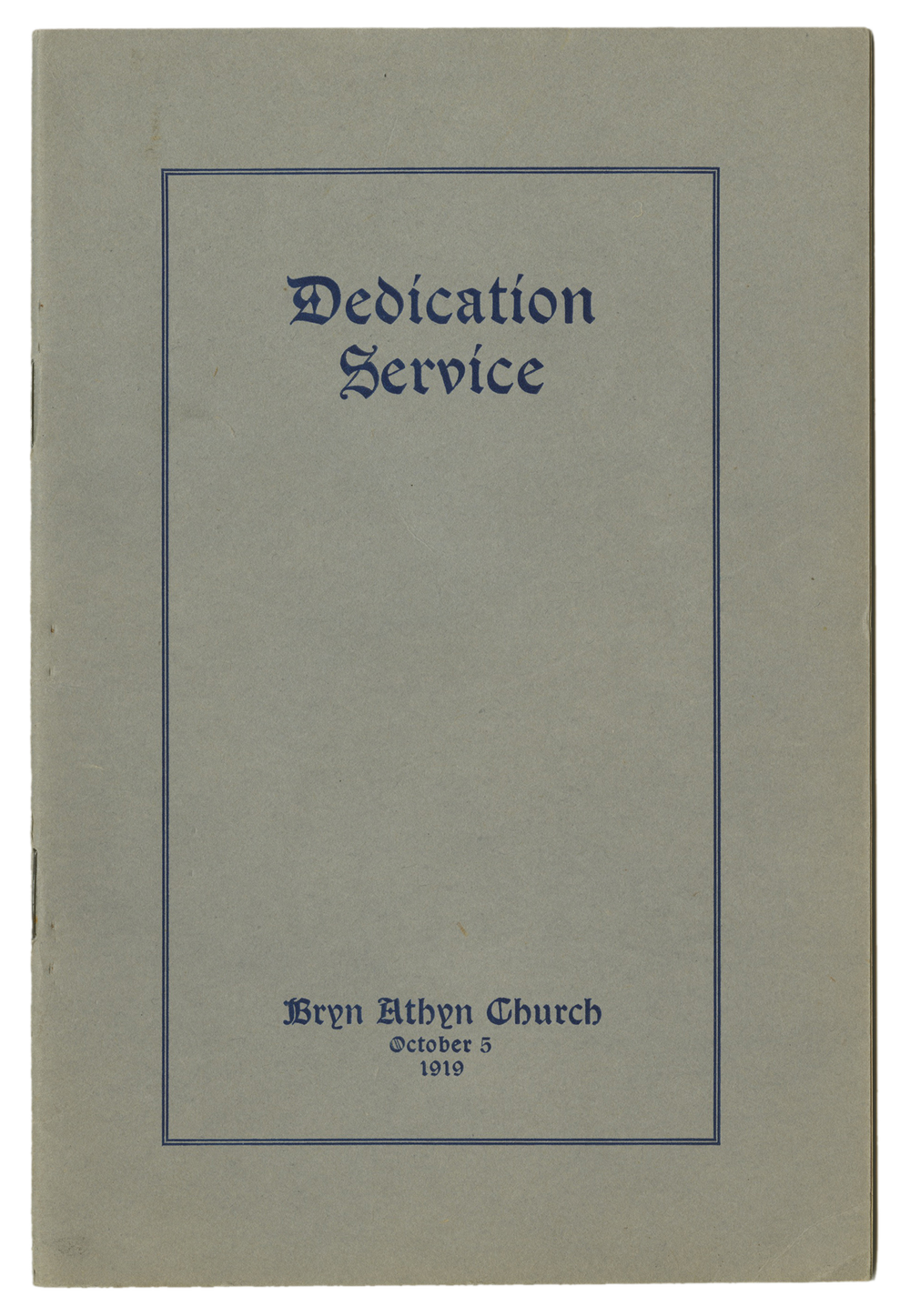 One Hundred Years Ago Today: The Dedication of Bryn Athyn Cathedral ...
