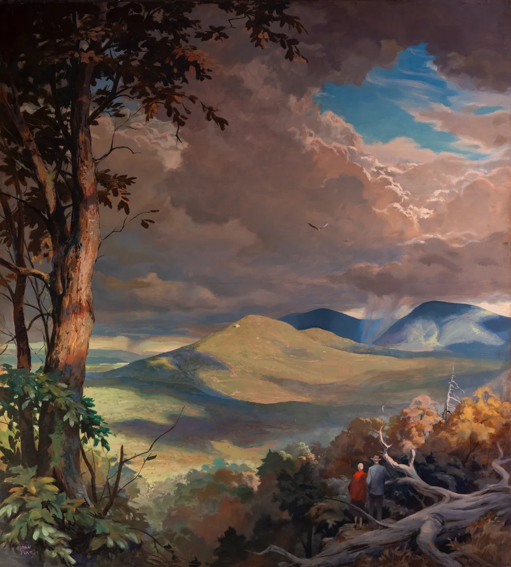 Woodstock Artist John Pike: Paintings Commissioned by Raymond Pitcairn ...