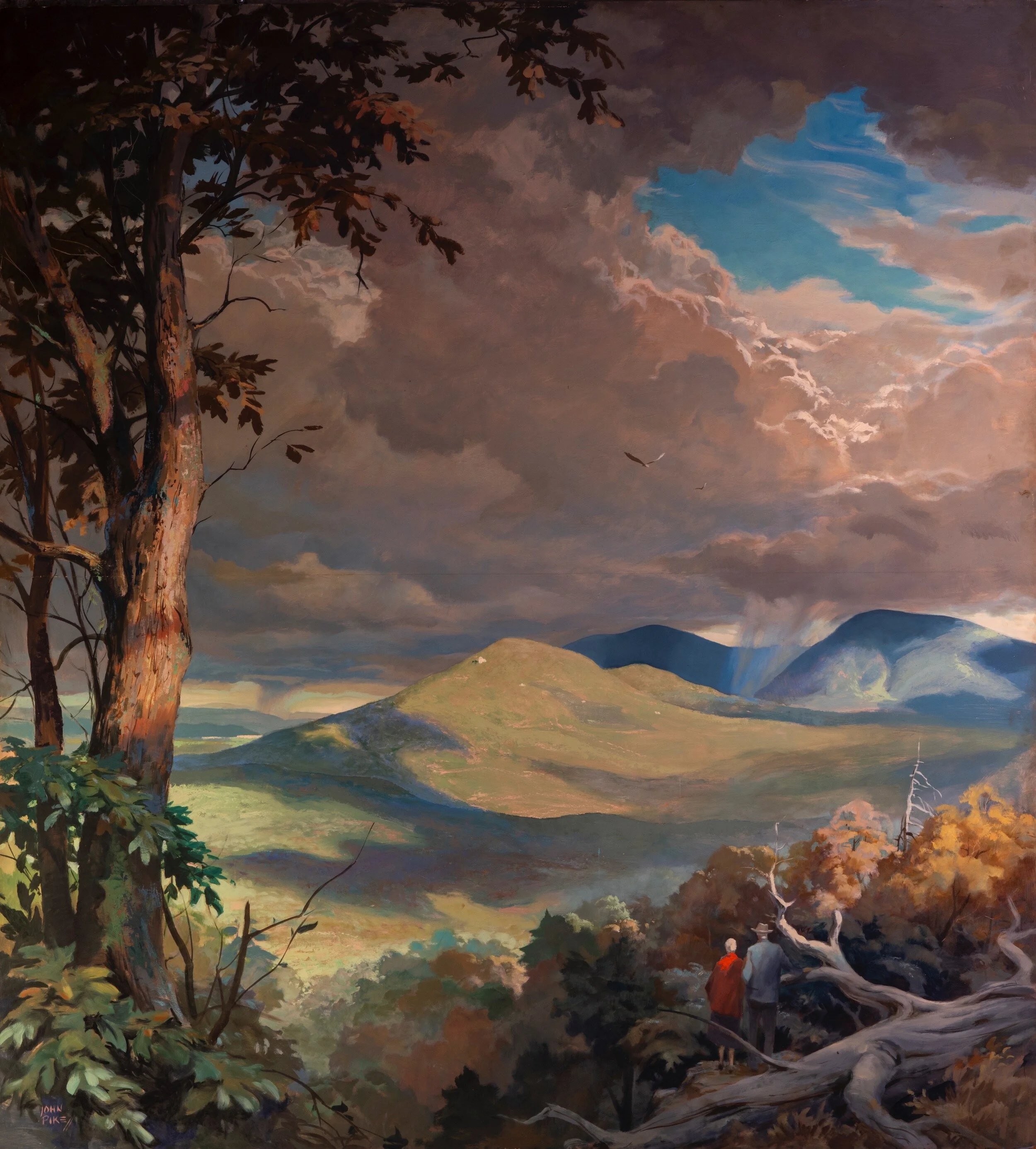 Woodstock Artist John Pike: Paintings Commissioned by Raymond Pitcairn ...